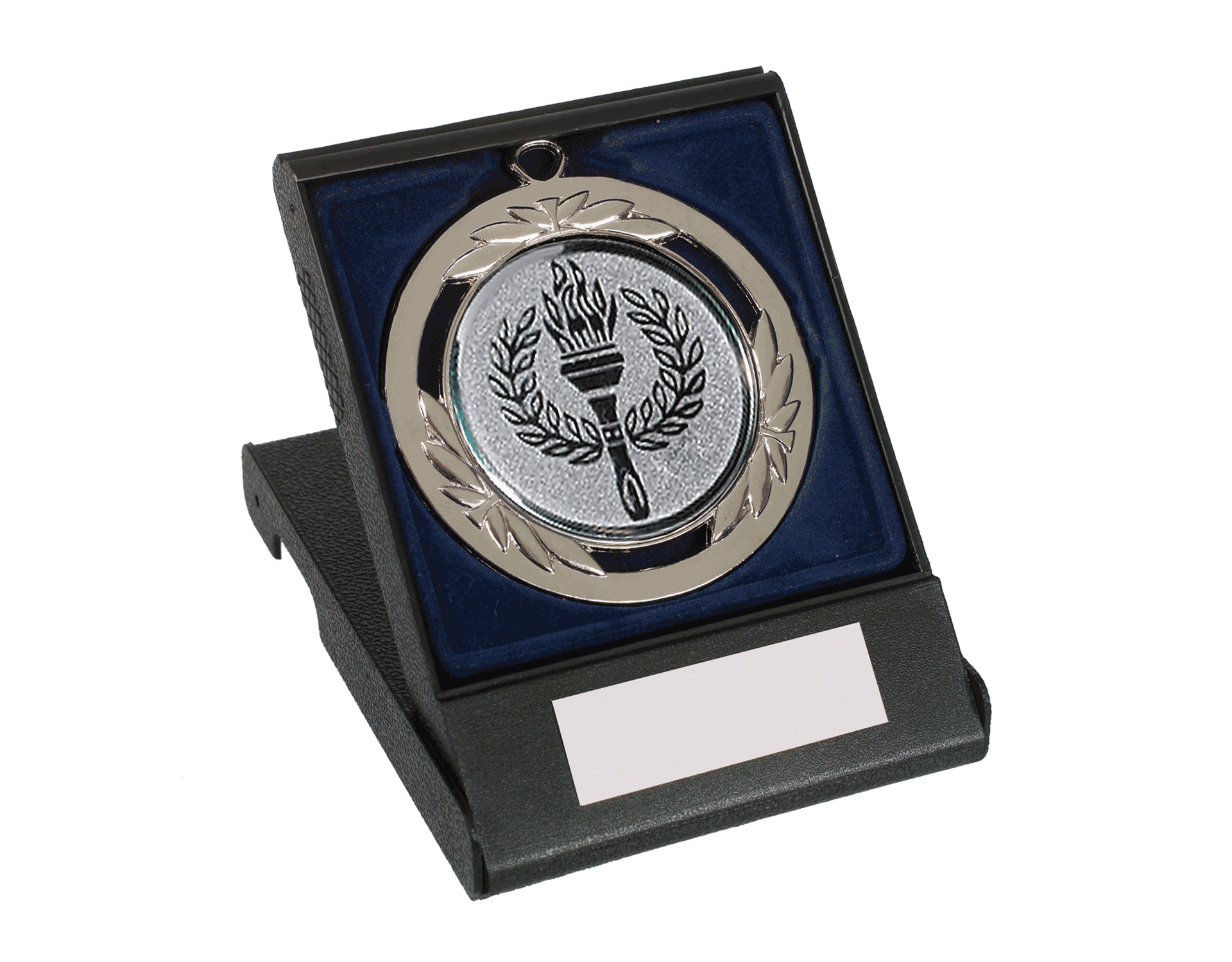 T56F Silver Three Plume Victory Torch Presentation Medal | Running Imp ...