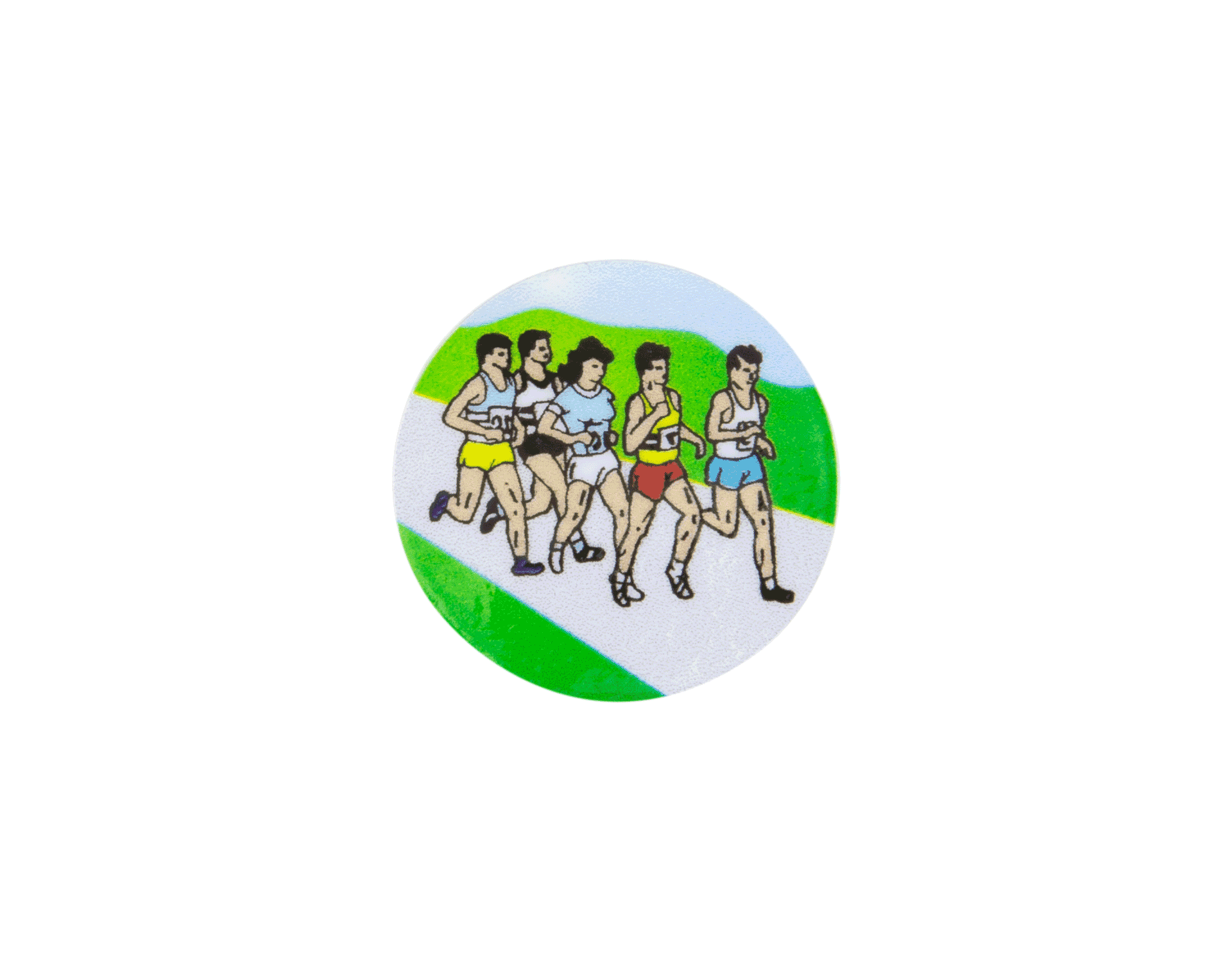 Runners 1” Medal Centre | Running Imp - Running Imp