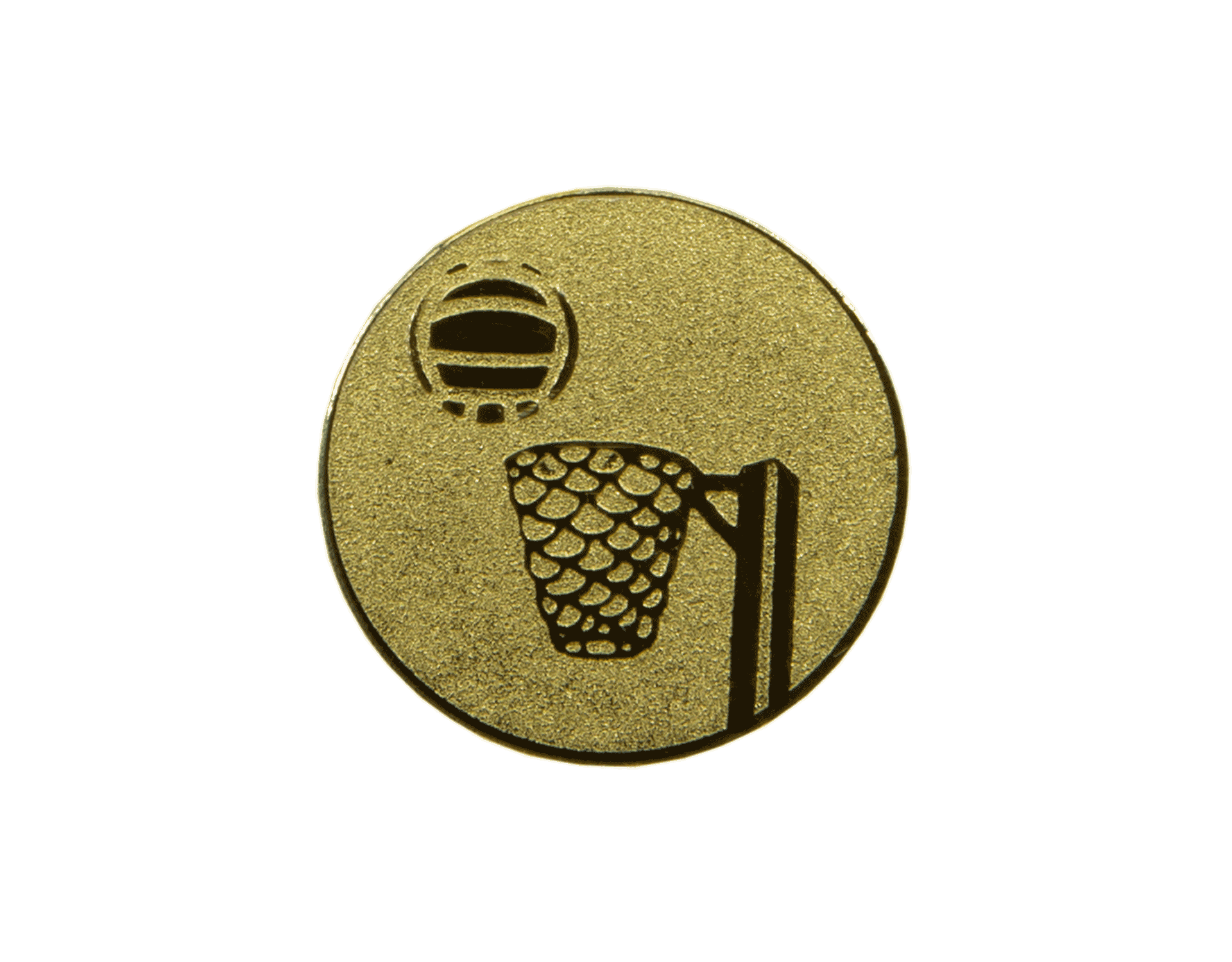 Netball 2” Metal Medal Centre | Running Imp - Running Imp