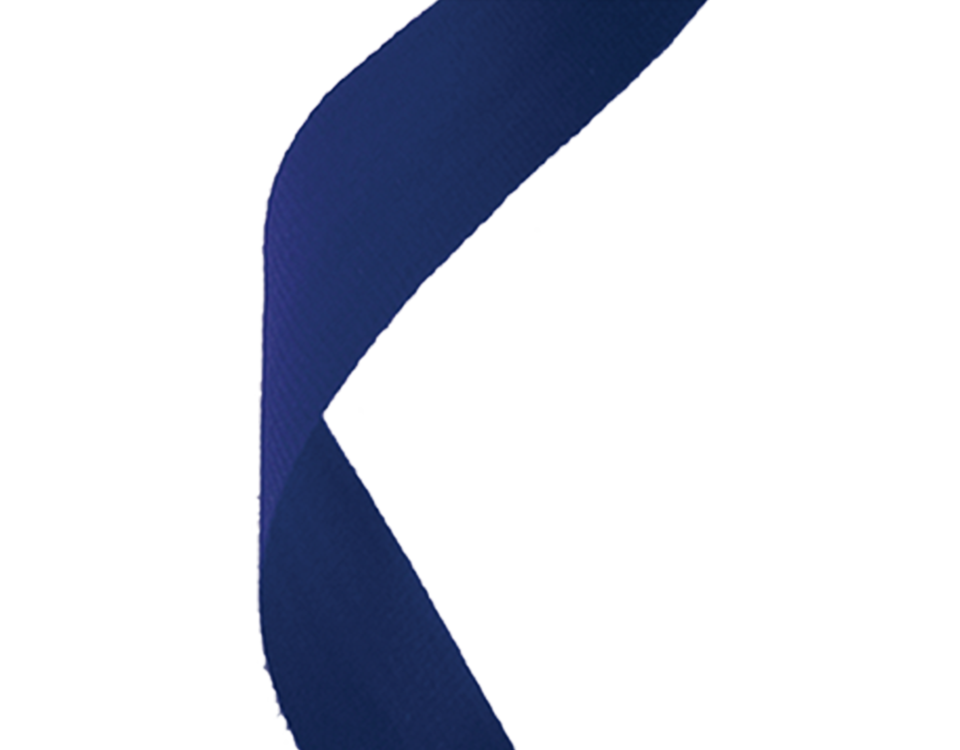 Blue 22MM Deluxe Woven Ribbon | Running Imp - Running Imp