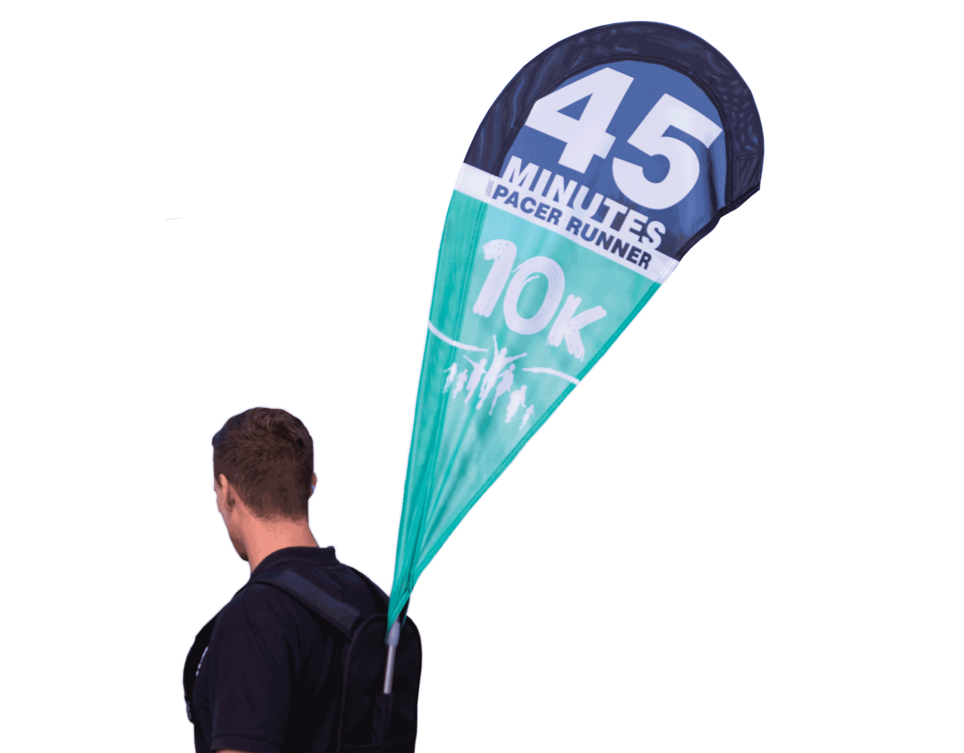 Double-sided Backpack Flags & Pace Flags (With Hardware) | Running Imp ...