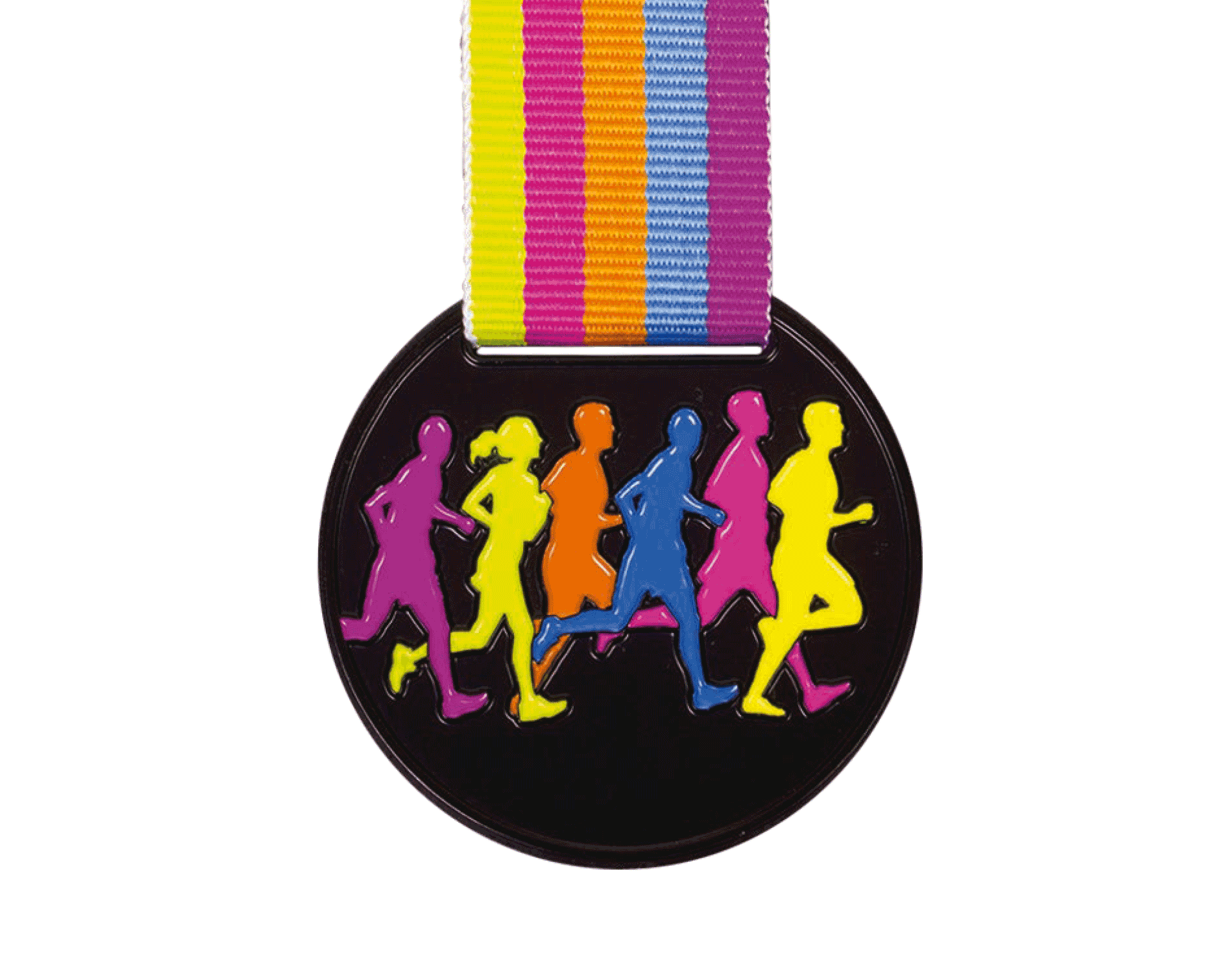 Neon 7 Medal | Running Imp - Running Imp