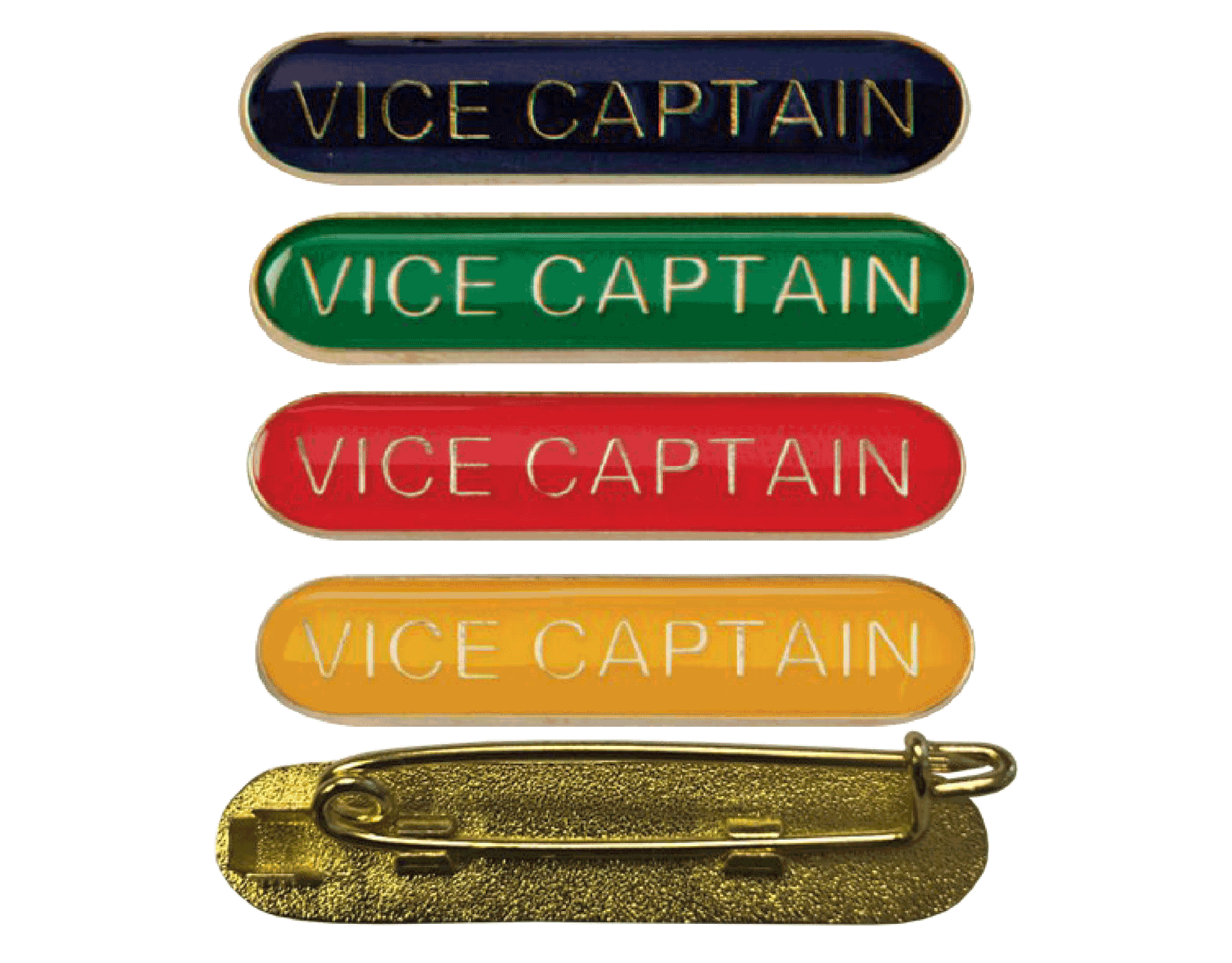 'Vice Captain’ School Bar Pin Badge | Running Imp - Running Imp