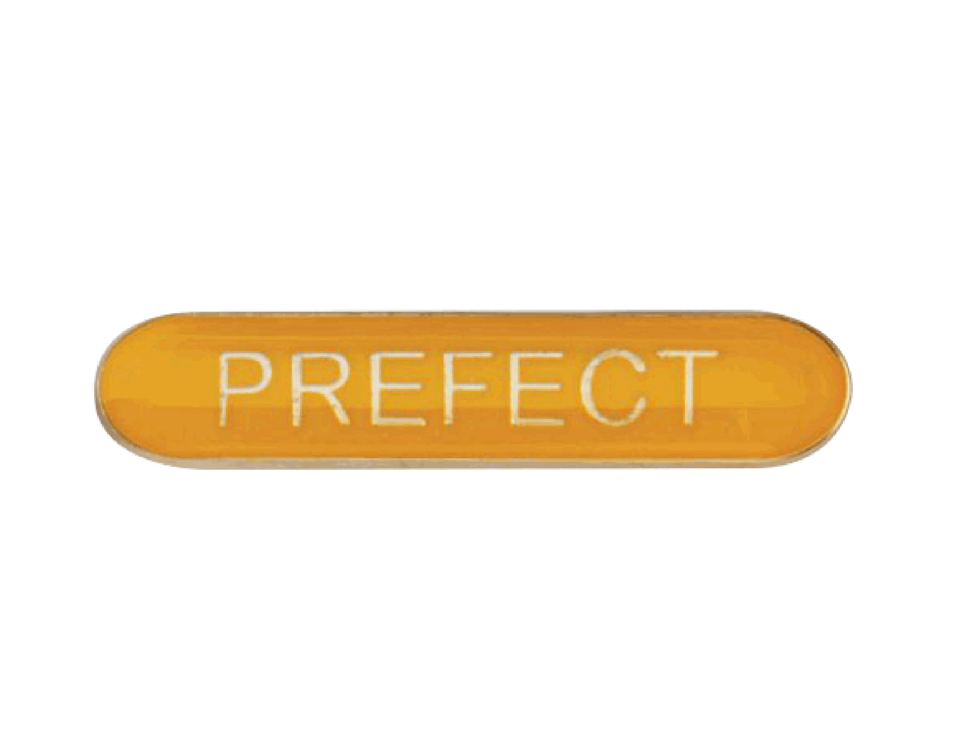 Yellow ‘Prefect’ School Bar Pin Badge | Running Imp - Running Imp