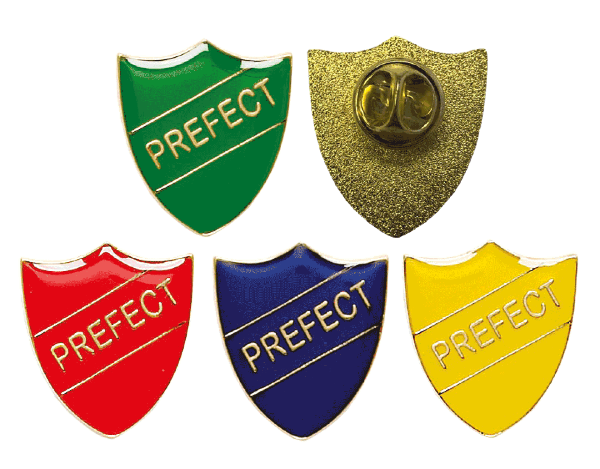 ‘Prefect’ Shield Lapel Badges | Running Imp - Running Imp