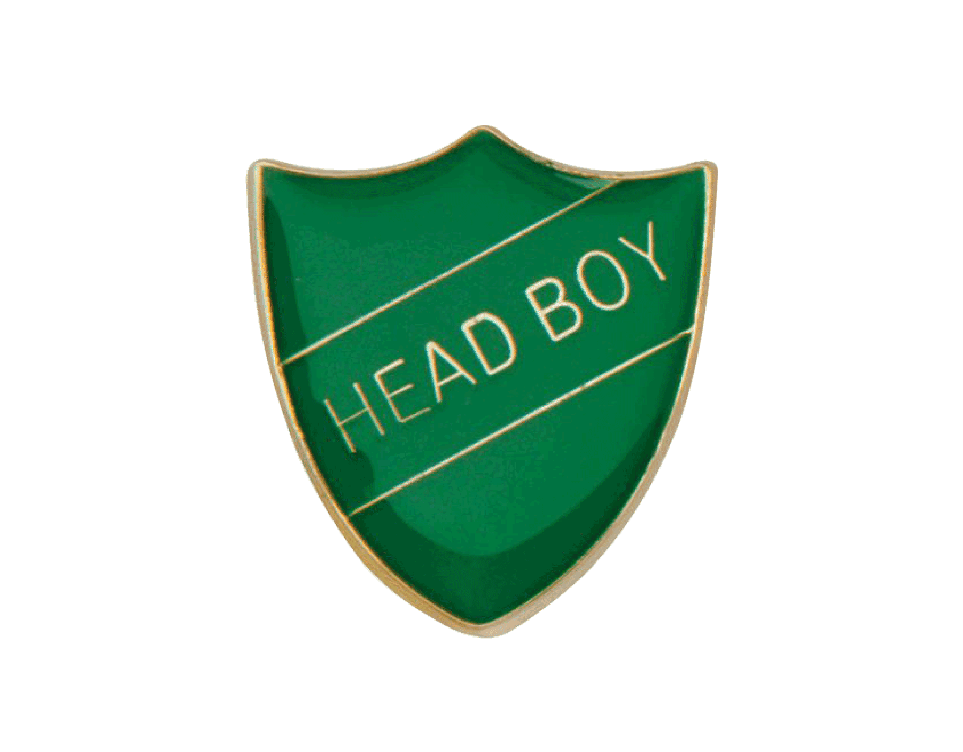 Green ‘Head Boy’ School Pin Badge | Running Imp - Running Imp