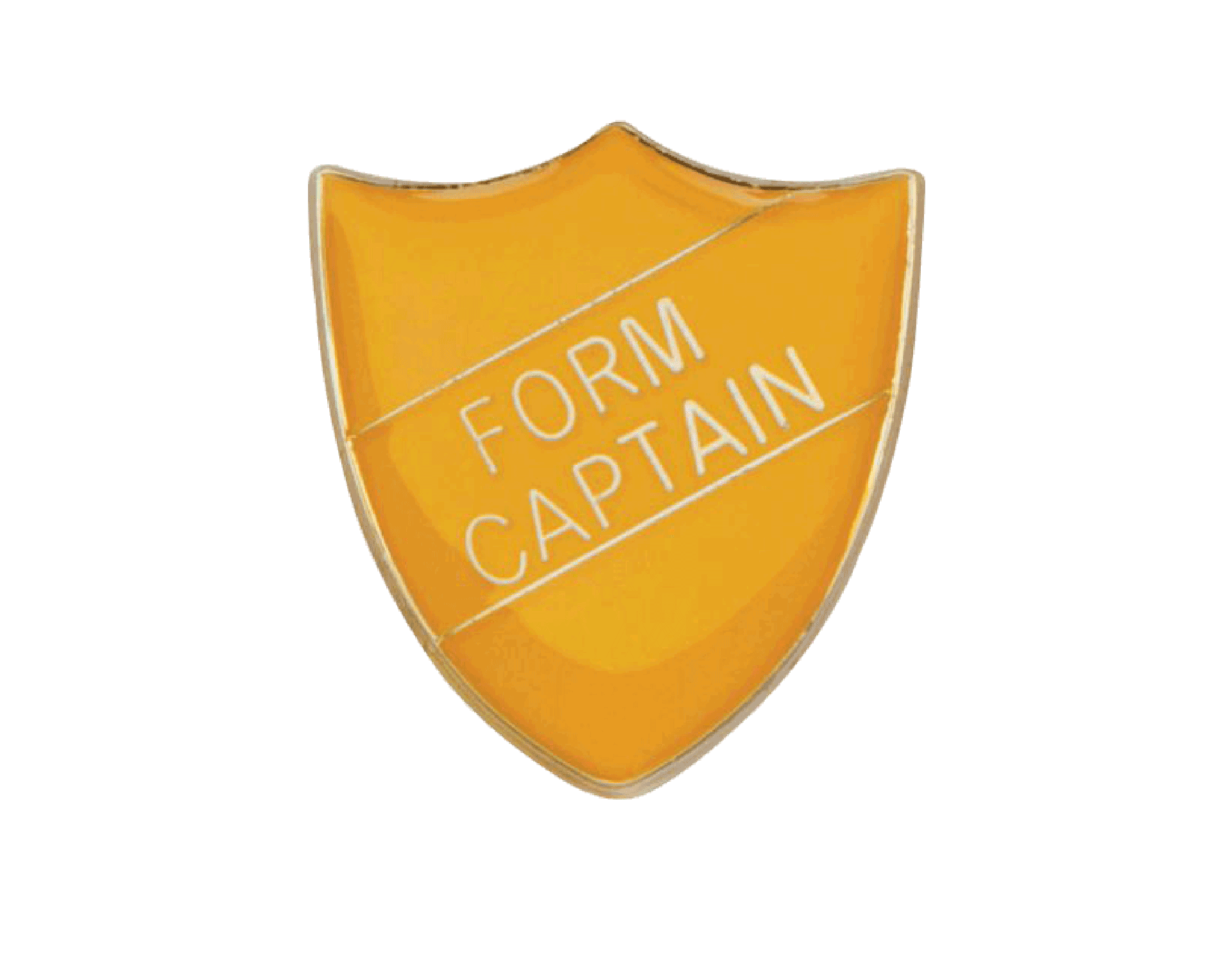 Yellow ‘Form Captain’ School Pin Badge | Running Imp - Running Imp