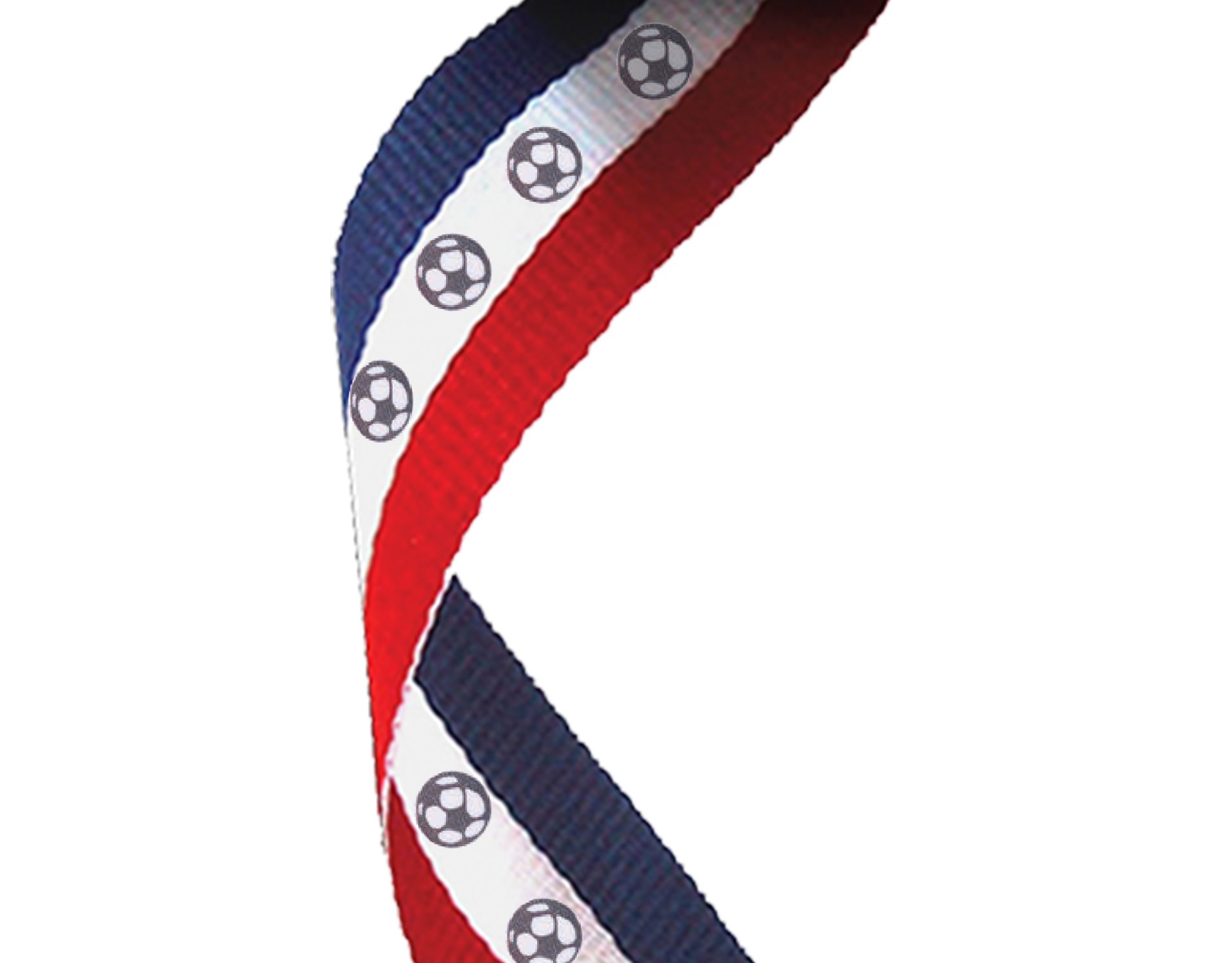 Football 22MM Special Woven Ribbon | Running Imp - Running Imp