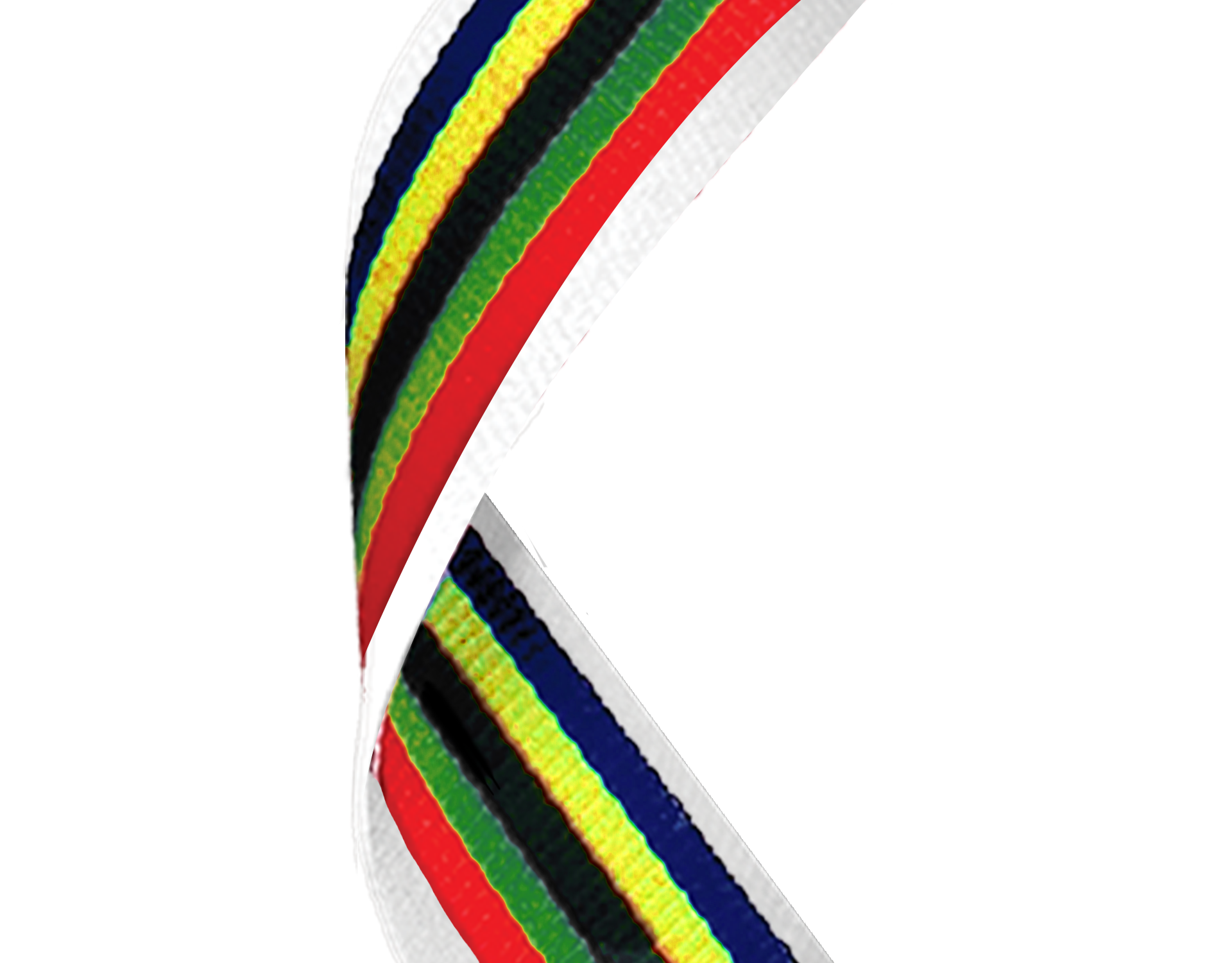 Multi-Stripe 22MM Special Woven Ribbon | Running Imp - Running Imp