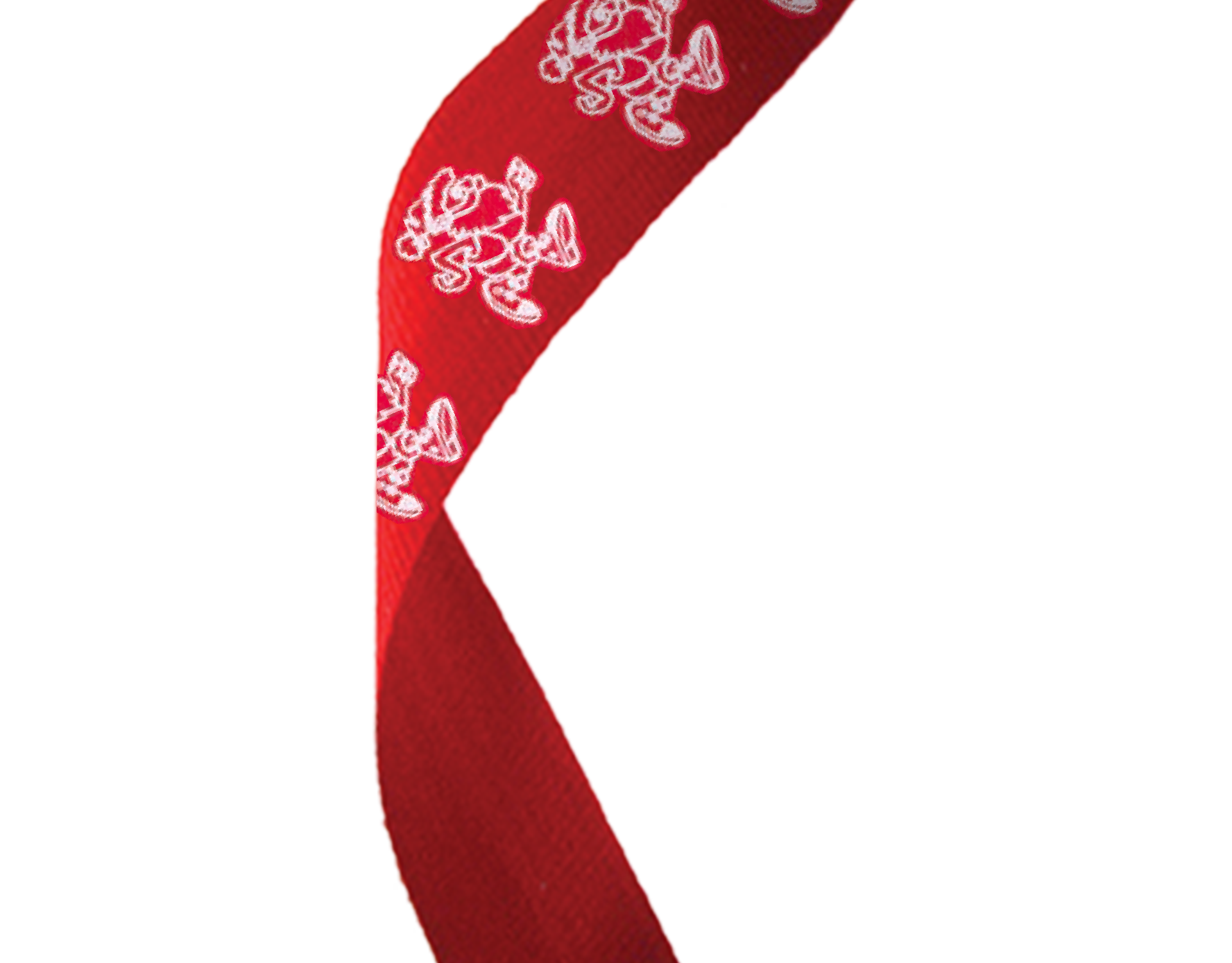 Santa 22MM Special Woven Ribbon | Running Imp - Running Imp