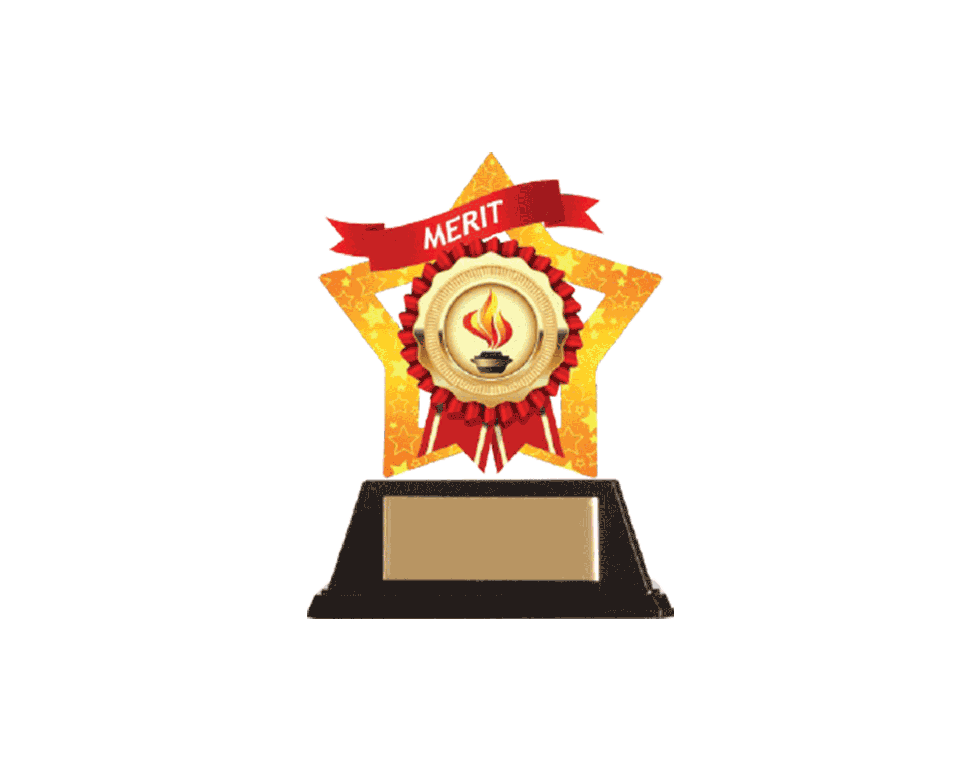 Acrylic Merit Plaque | Running Imp - Running Imp