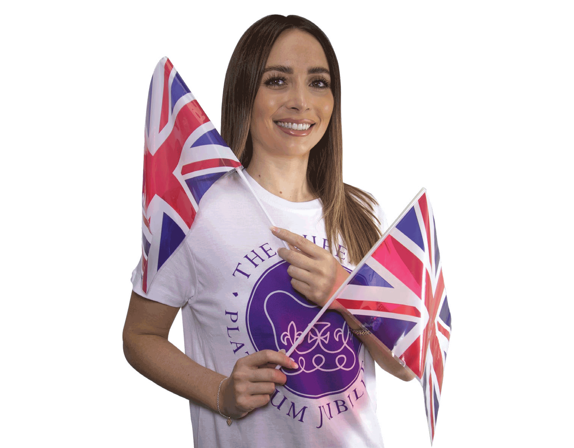 COR2101 -Union Jack Hand Held Flags | Running Imp - Running Imp