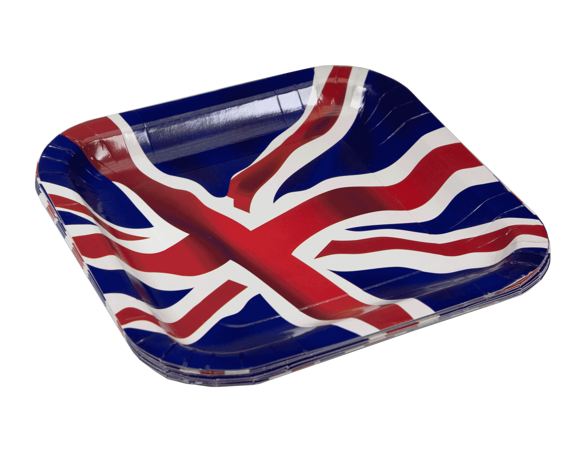 COR2202 - Union Jack Paper Plates | Running Imp - Running Imp