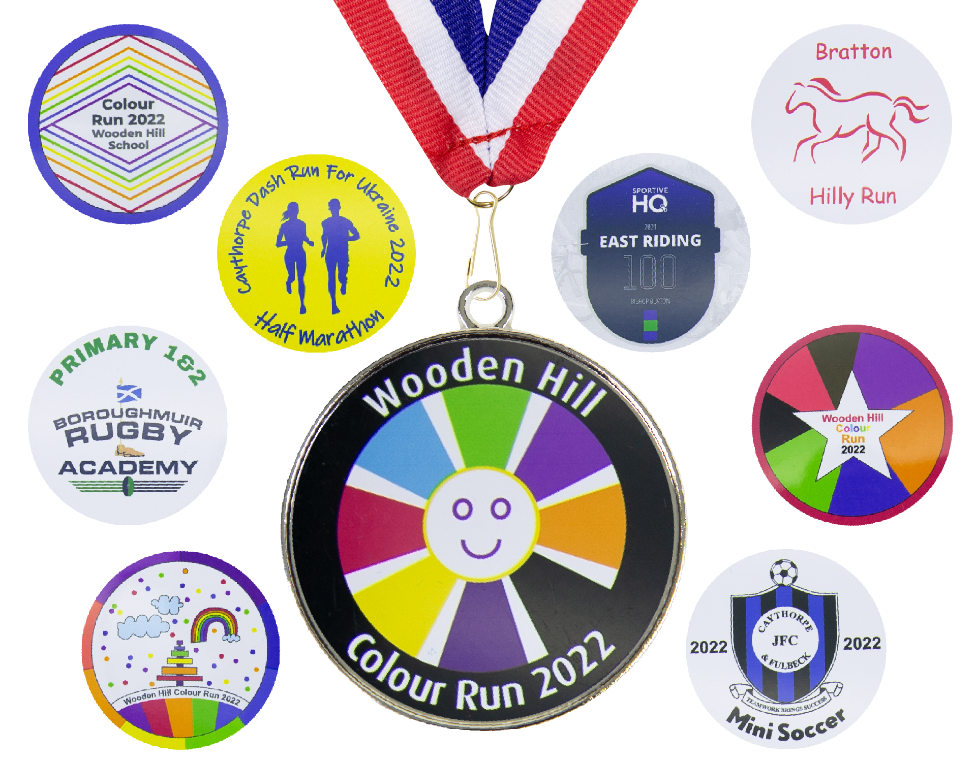 Sublimated 1 Medal | Running Imp - Running Imp