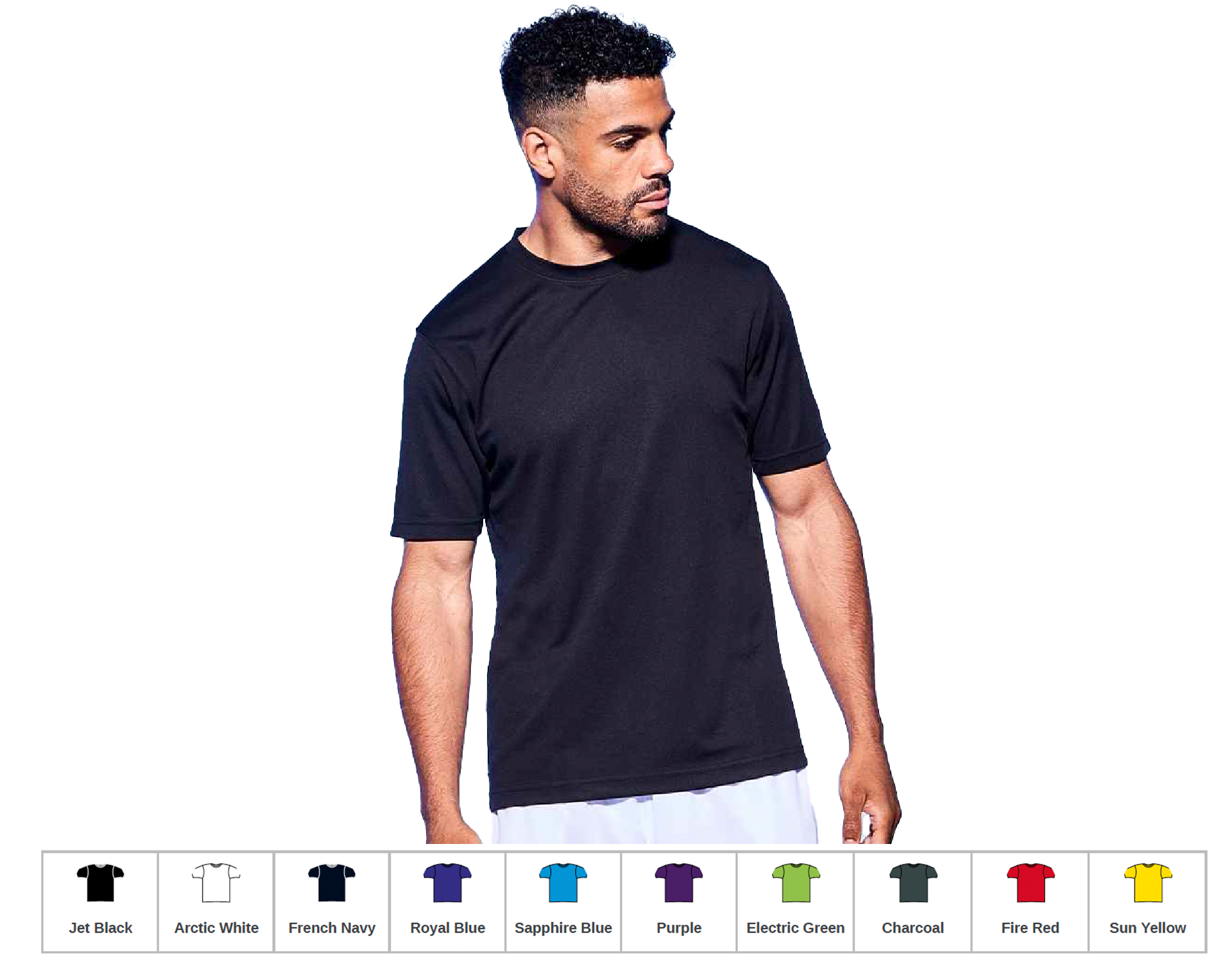 AWD JC201 100% Recycled Technical Tee | Running Imp - Running Imp