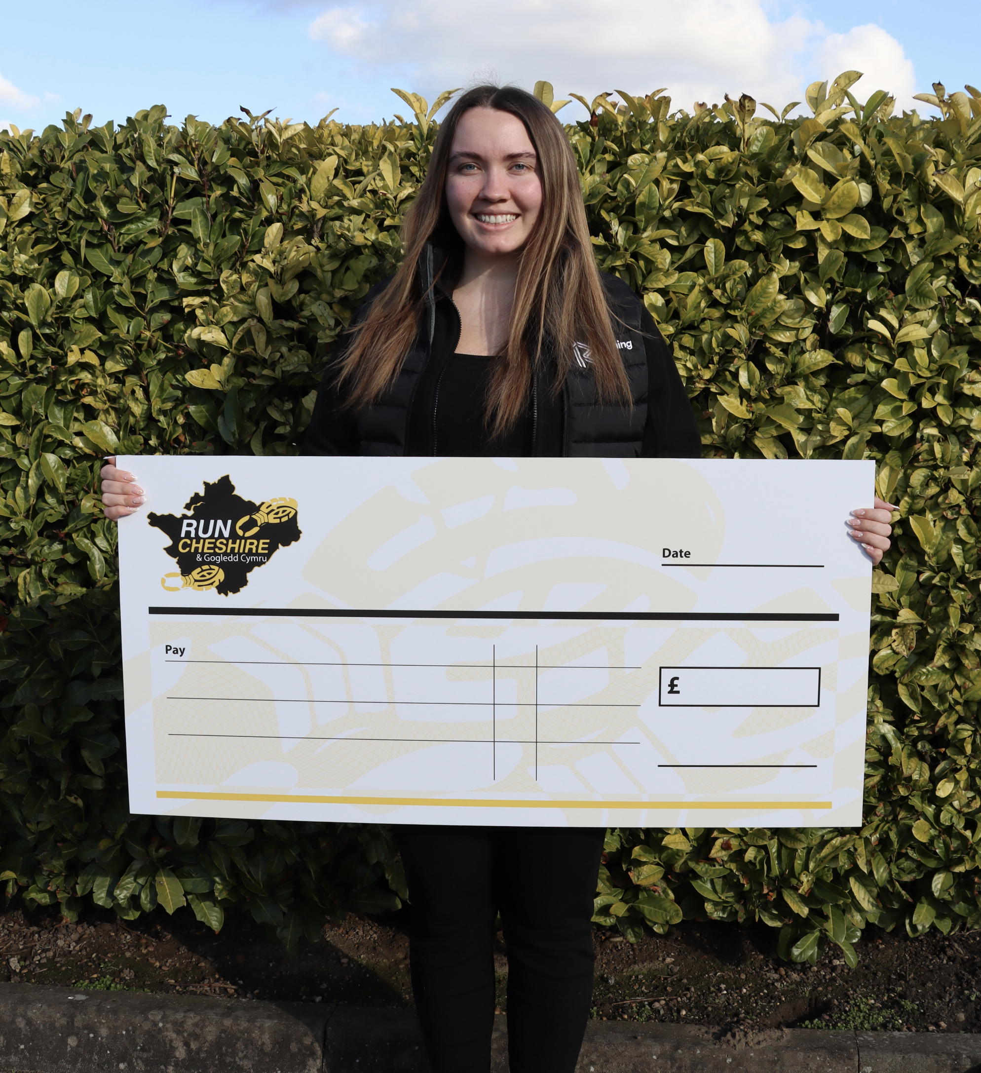 Reusable Giant Presentation Cheque with Protective Laminate | Running ...