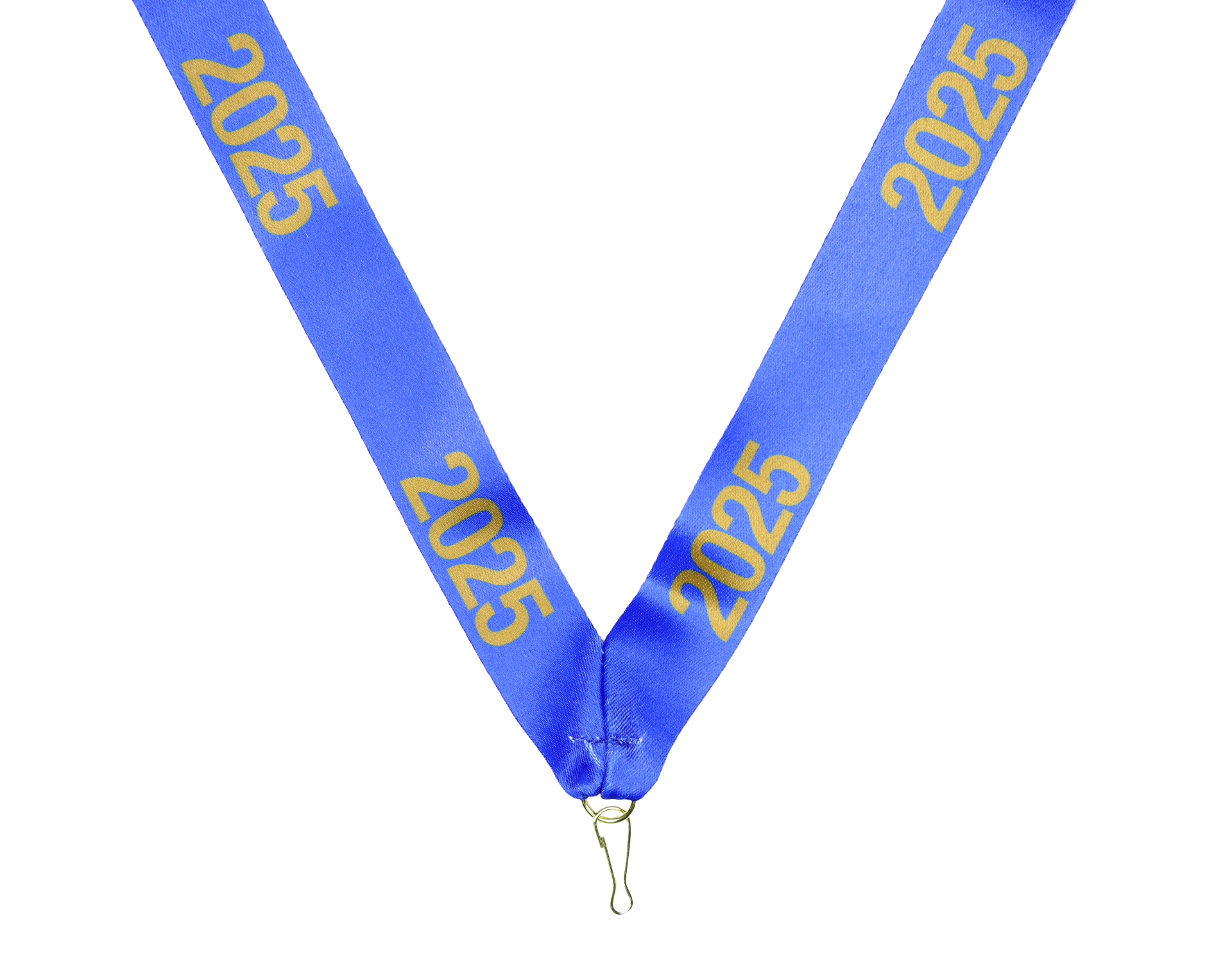 Blue/Gold 25MM ‘2025’ Ribbon | Running Imp - Running Imp