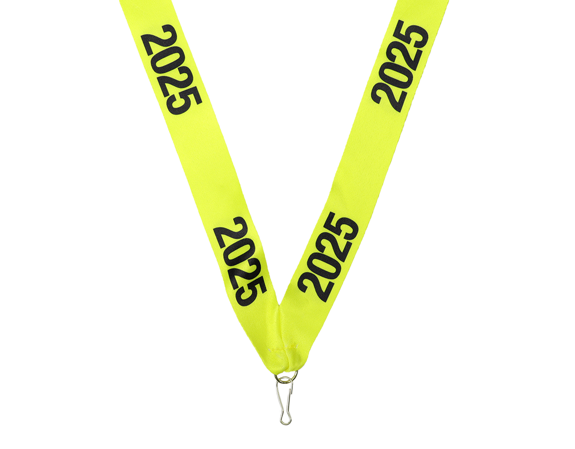 Yellow/Black 25MM ‘2025’ Ribbon | Running Imp - Running Imp