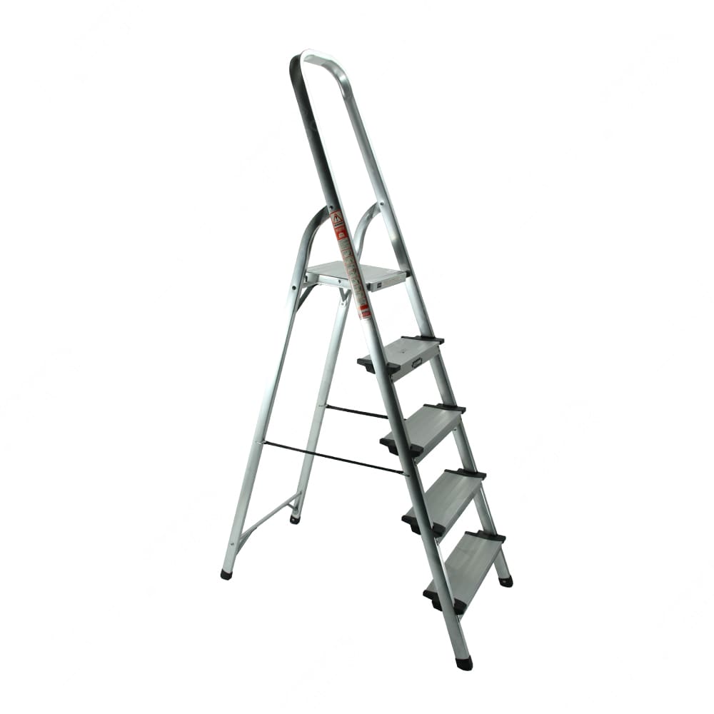 Jual Krisbow Tangga Lipat Aluminium 5 Wide Step Original | ACE