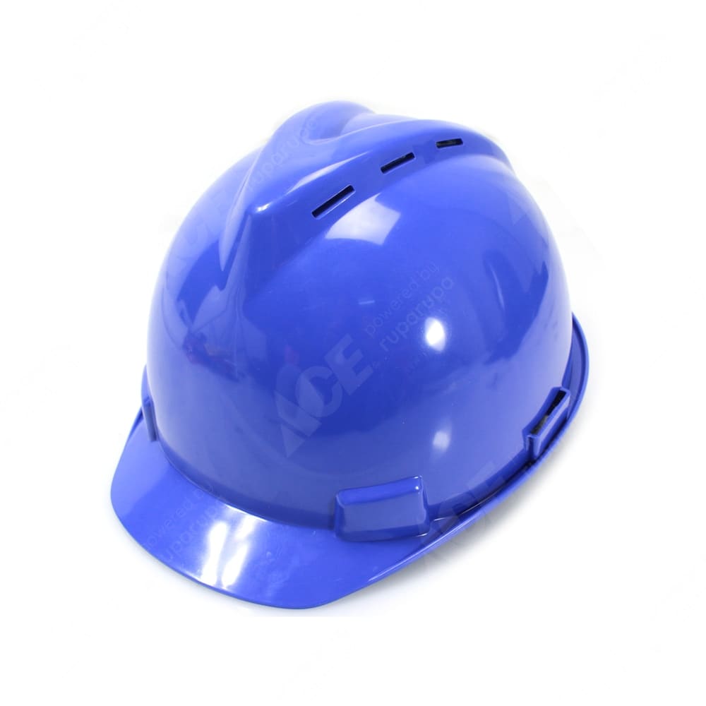 Jual Krisbow Brim Vented Helm Keselamatan Kerja Hdpe Biru Original | ACE