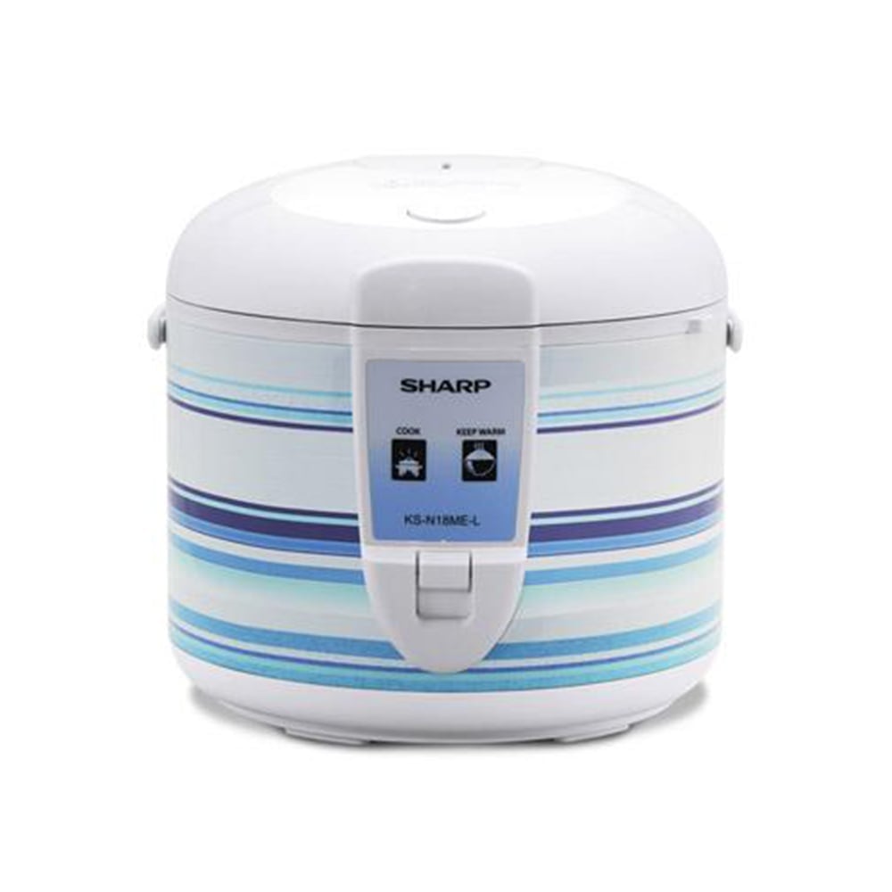 Jual Sharp 1 8 Ltr Rice Cooker Ks N 18 Me L Biru Terbaik | Informa