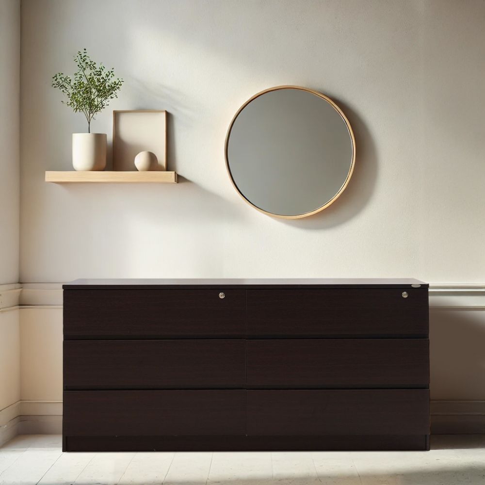 Jual Informa Maxy Kabinet Double Dengan 6 Laci Cokelat Oak Terbaik ...