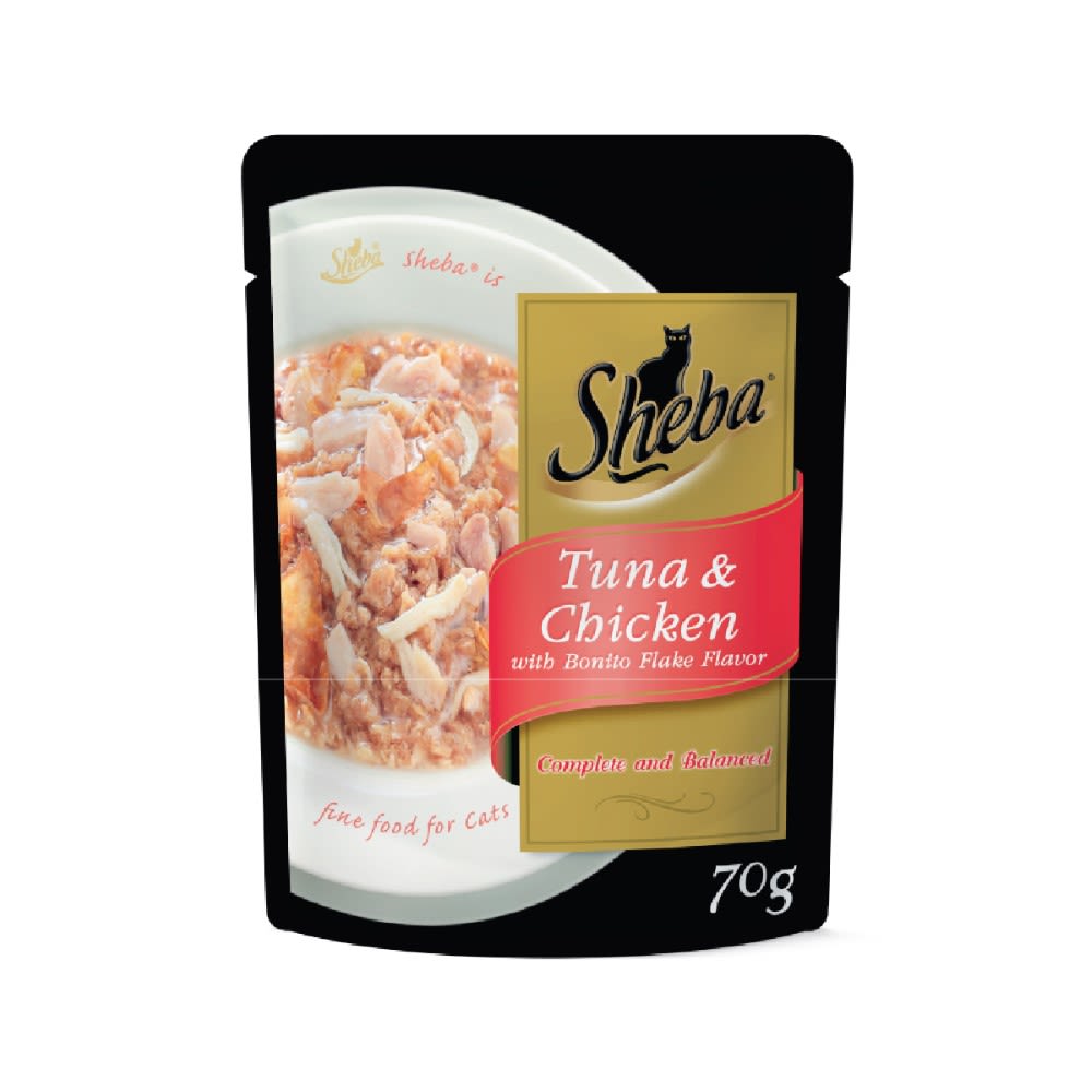 Jual Sheba 70 Gr Makanan Kucing Basah Kitten Chicken Pouch Terbaik ...