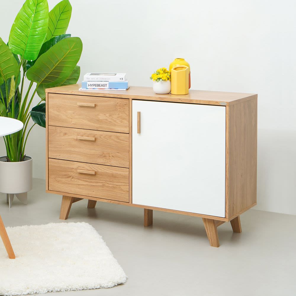 Jual Informa Nordika Kabinet Putih Oak Terbaik | Informa