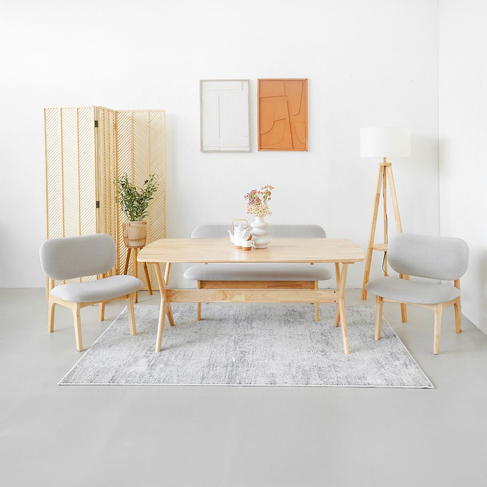 Jual Informa Yiruma Set Meja Makan 3 Kursi Krem Beige Terbaik | Informa