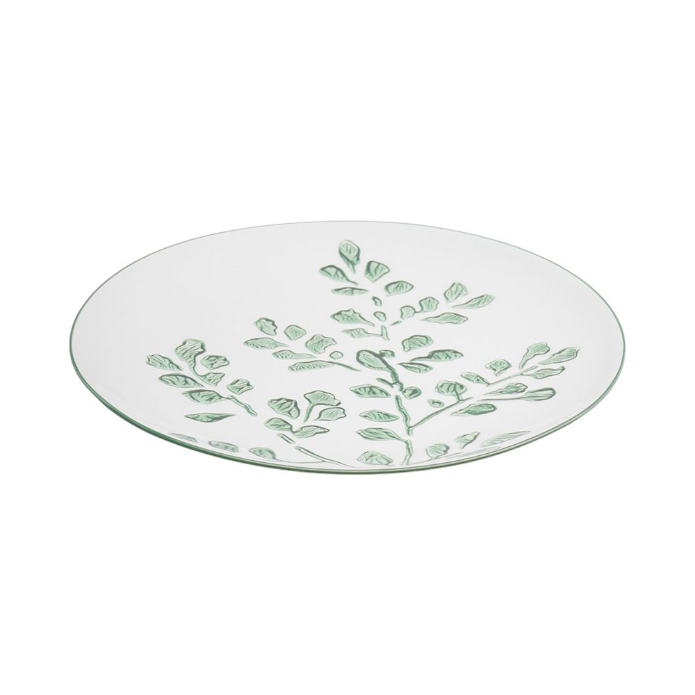 Jual Appetite 26 5 Cm Cassia Piring Makan Leaf Putih Terbaik | Informa