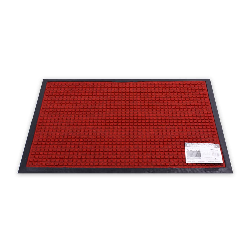 Jual Krisbow 60 X 90 Cm Keset Pintu Merah Terbaru | Ruparupa