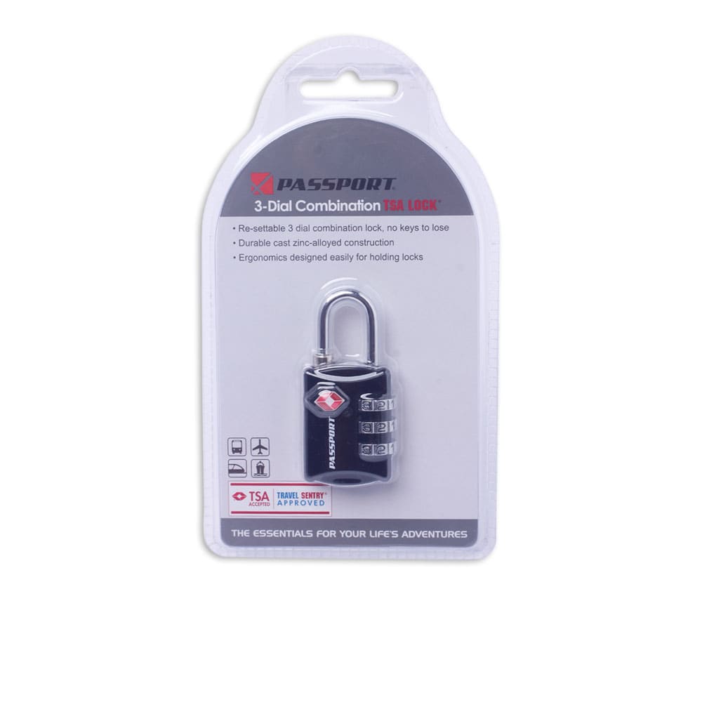 Jual Passport Gembok Koper Tsa Kombinasi Angka Tsa 302 Hitam Terbaru ...