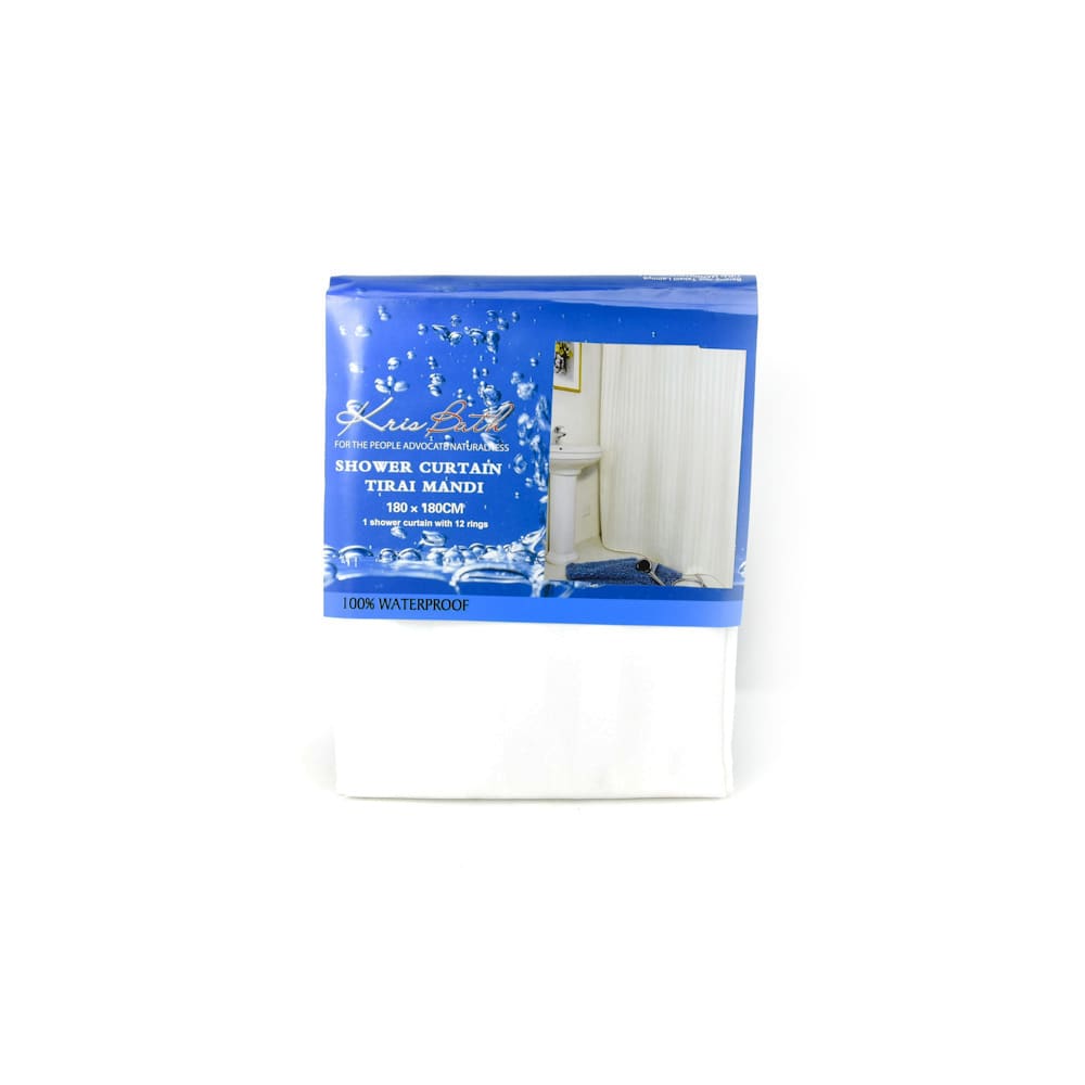 Jual Kris 180 X 180 Cm Tirai Kamar Mandi Terbaru | Ruparupa