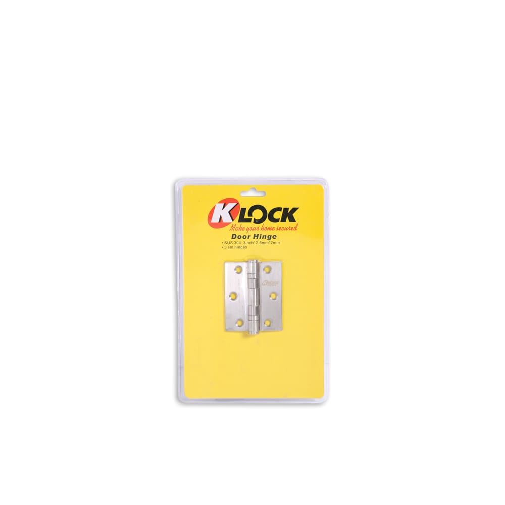 Jual K Lock Engsel Pintu 70 X 2 5 X 2 Mm 3 Pcs Terbaru | Ruparupa