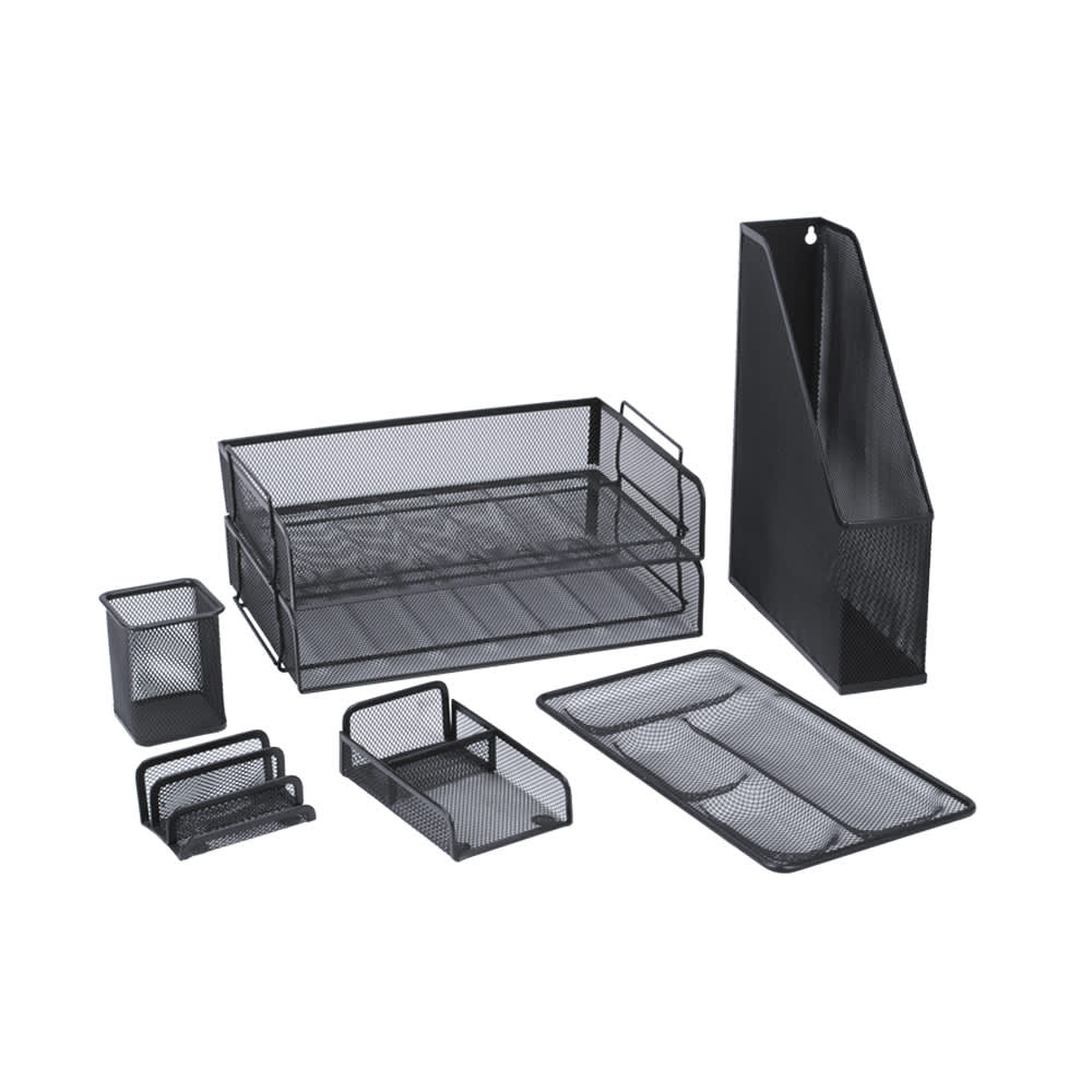 Jual Informa Set Organizer Stainless Steel 7 Pcs Hitam Terbaik | Informa