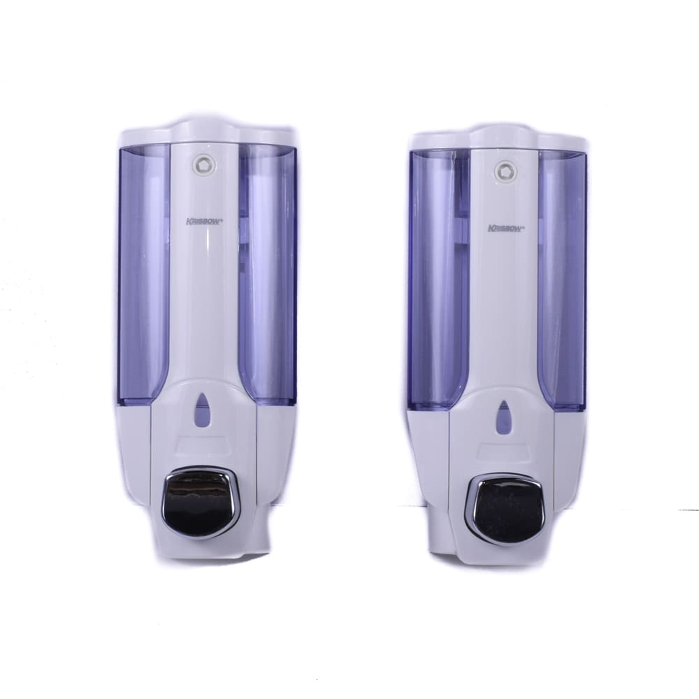 Jual Krisbow 380 Ml Set 2 Pcs Dispenser Sabun Cair Putih Terbaru | Ruparupa