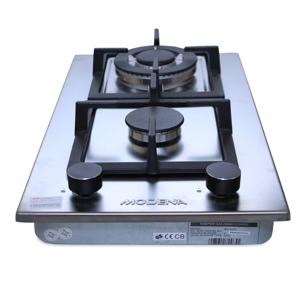 Jual Modena Kompor Tanam 2 Tungku Bh 3324 Terbaru | Ruparupa
