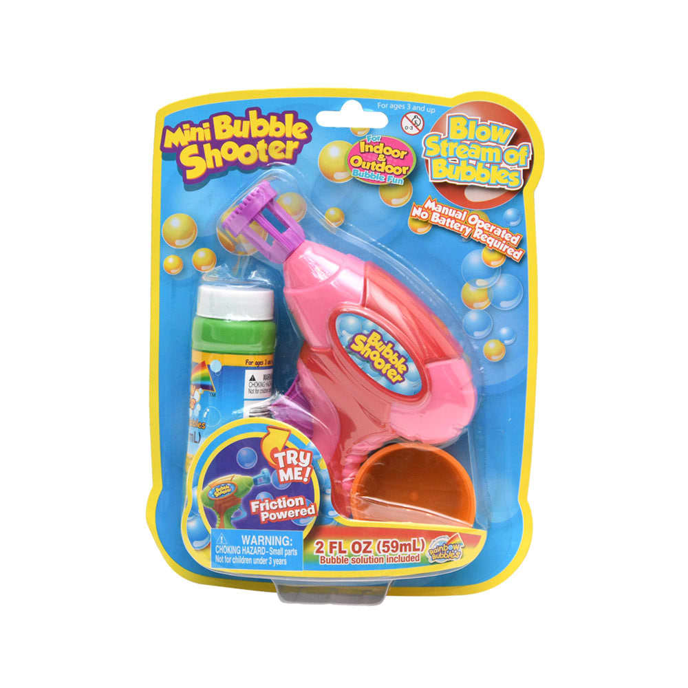 Jual Rainbow Bubbles Mainan Gelembung Mini Bubble Shooter Terbaik | Informa