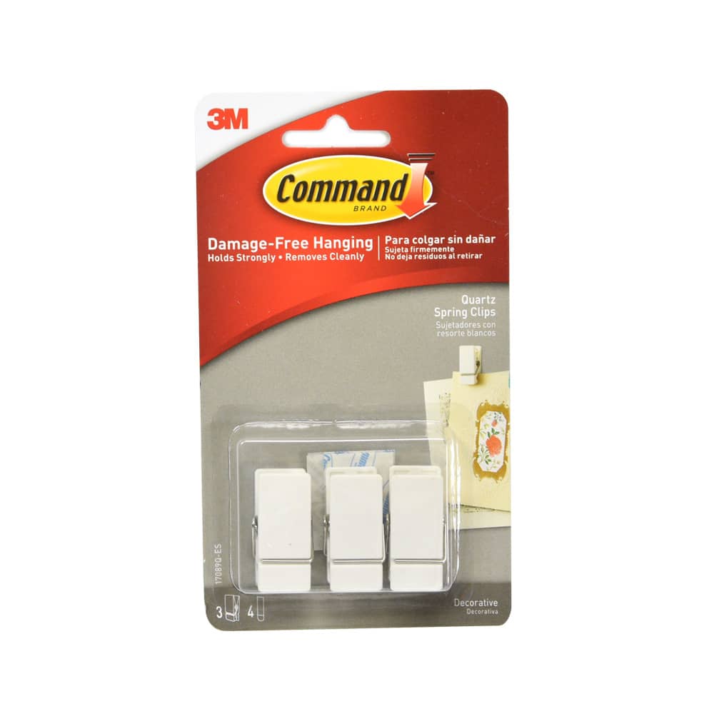 Jual 3 M Command Klip Foto Quartz Spring Terbaru | Ruparupa
