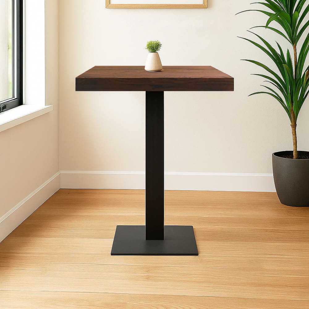 Jual Informa 60 X 60 Cm London Elm Meja Bar Square Hitam Terbaru | Ruparupa