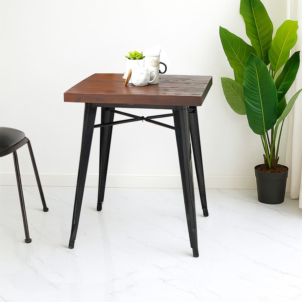 Jual Informa 60 X 60 X 75 Cm London Elm Meja Tamu Hitam Terbaru | Ruparupa