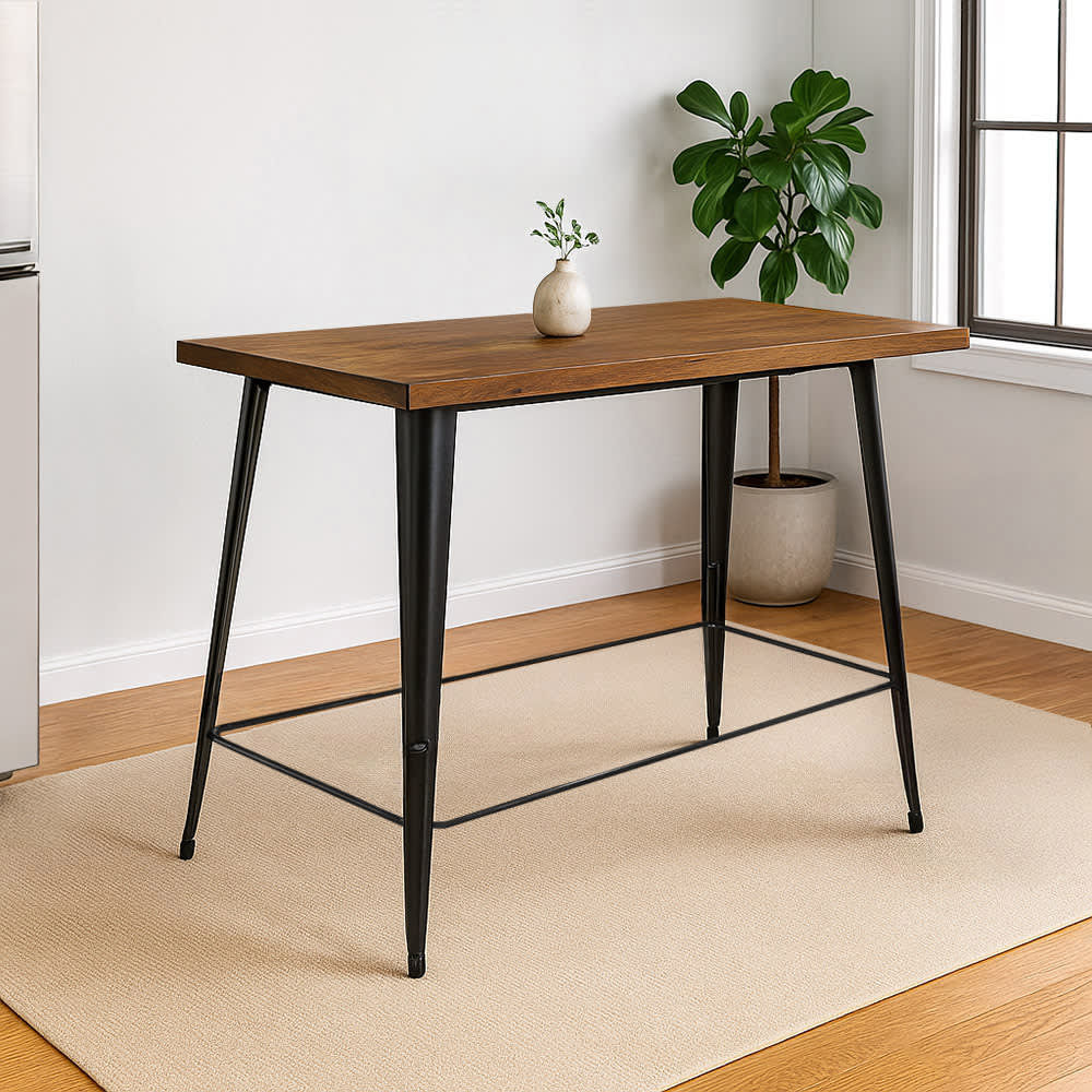 Jual Informa London Elm Meja Bar Edge Hitam Terbaik | Informa