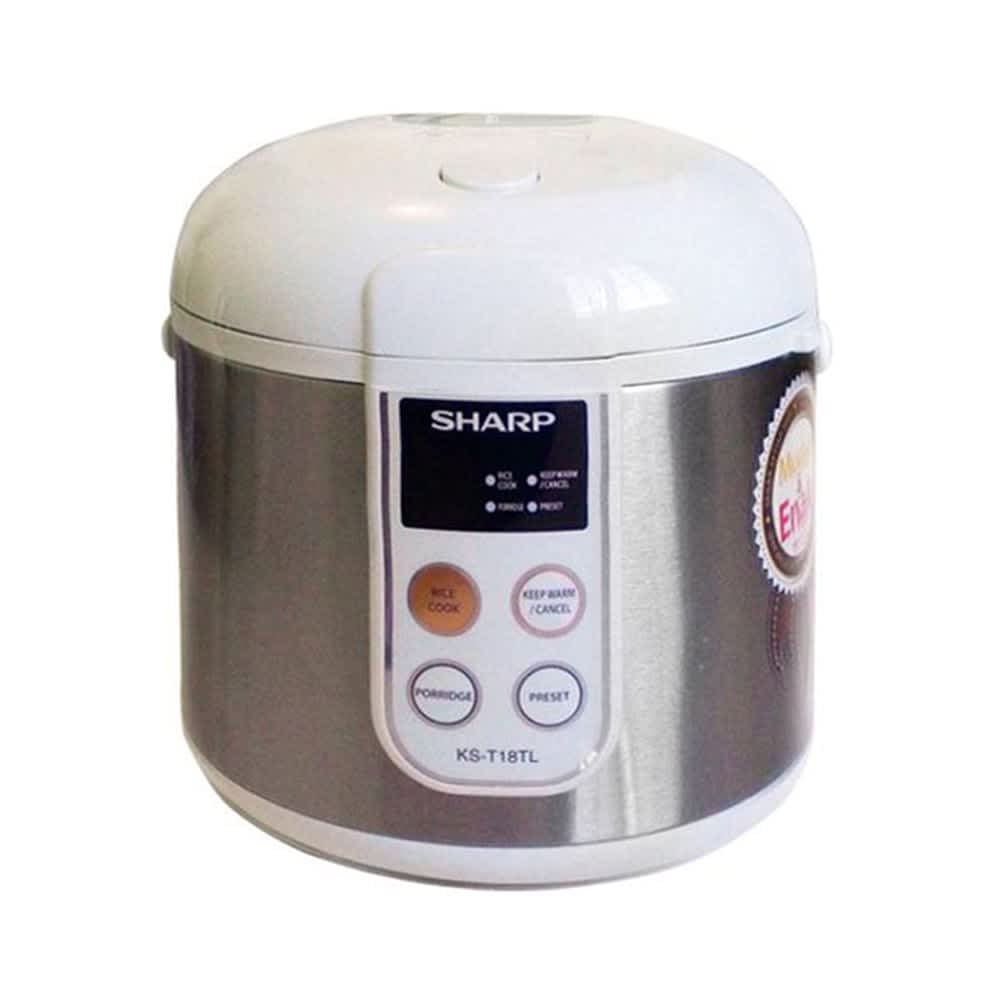Jual Sharp 1 8 Ltr Rice Cooker Ks T 18 Tl Terbaru | Ruparupa