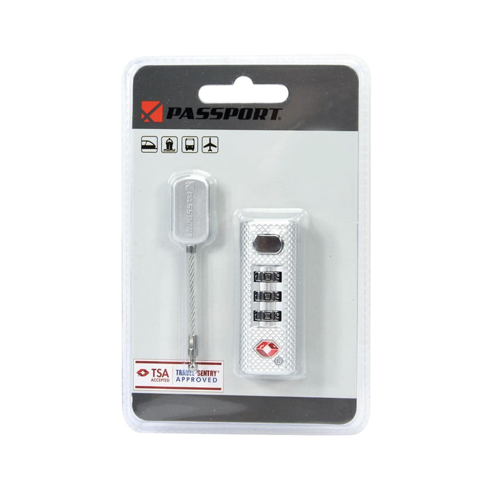 Jual Passport Gembok Koper Tsa Kombinasi 3 Digit Silver Terbaik | Informa
