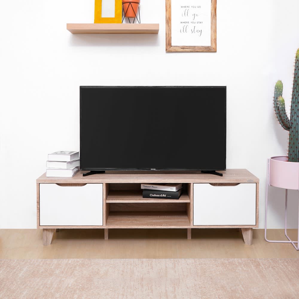 Jual Informa Nordika Rak Tv Cokelat Kayu Terbaru | Ruparupa