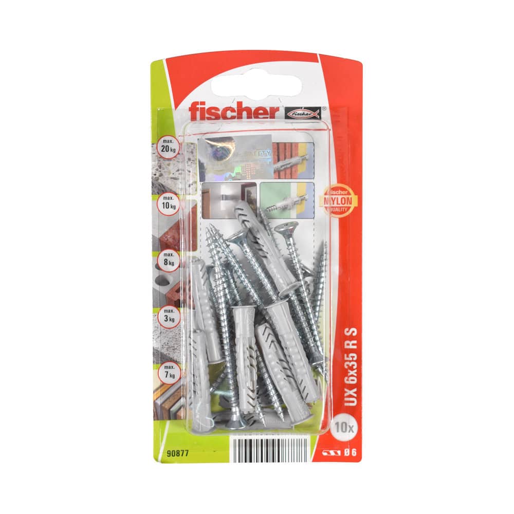 Jual Fischer Sekrup Nylon 6 X 35 Mm Terbaru | Ruparupa