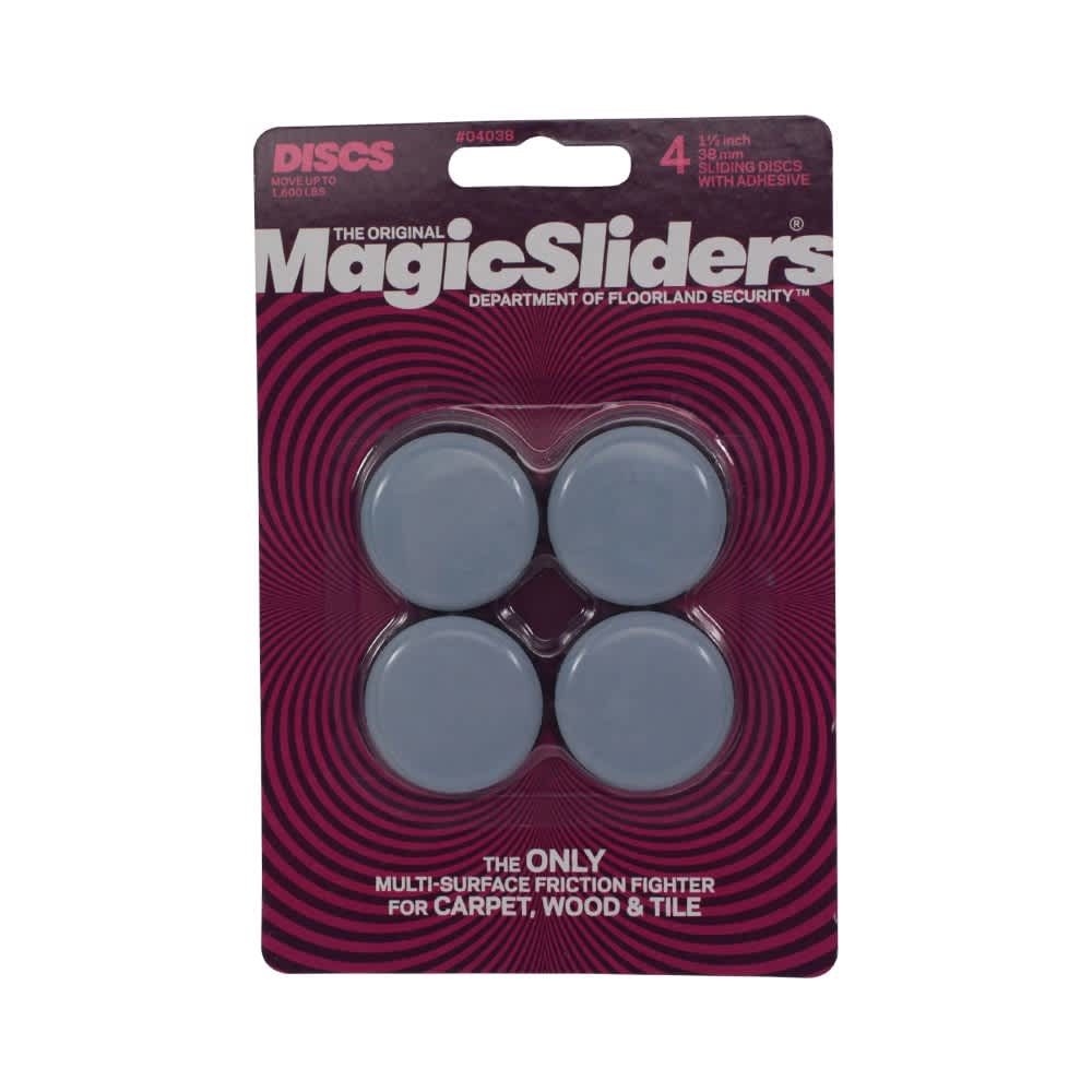 Jual Magic Sliders 3 8 Cm Set 4 Pcs Alas Kaki Furnitur Bulat Abu Abu ...
