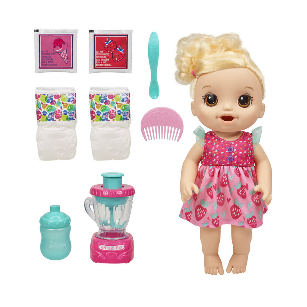 Jual Baby Alive Boneka Bayi Magical Mixer Strawberry