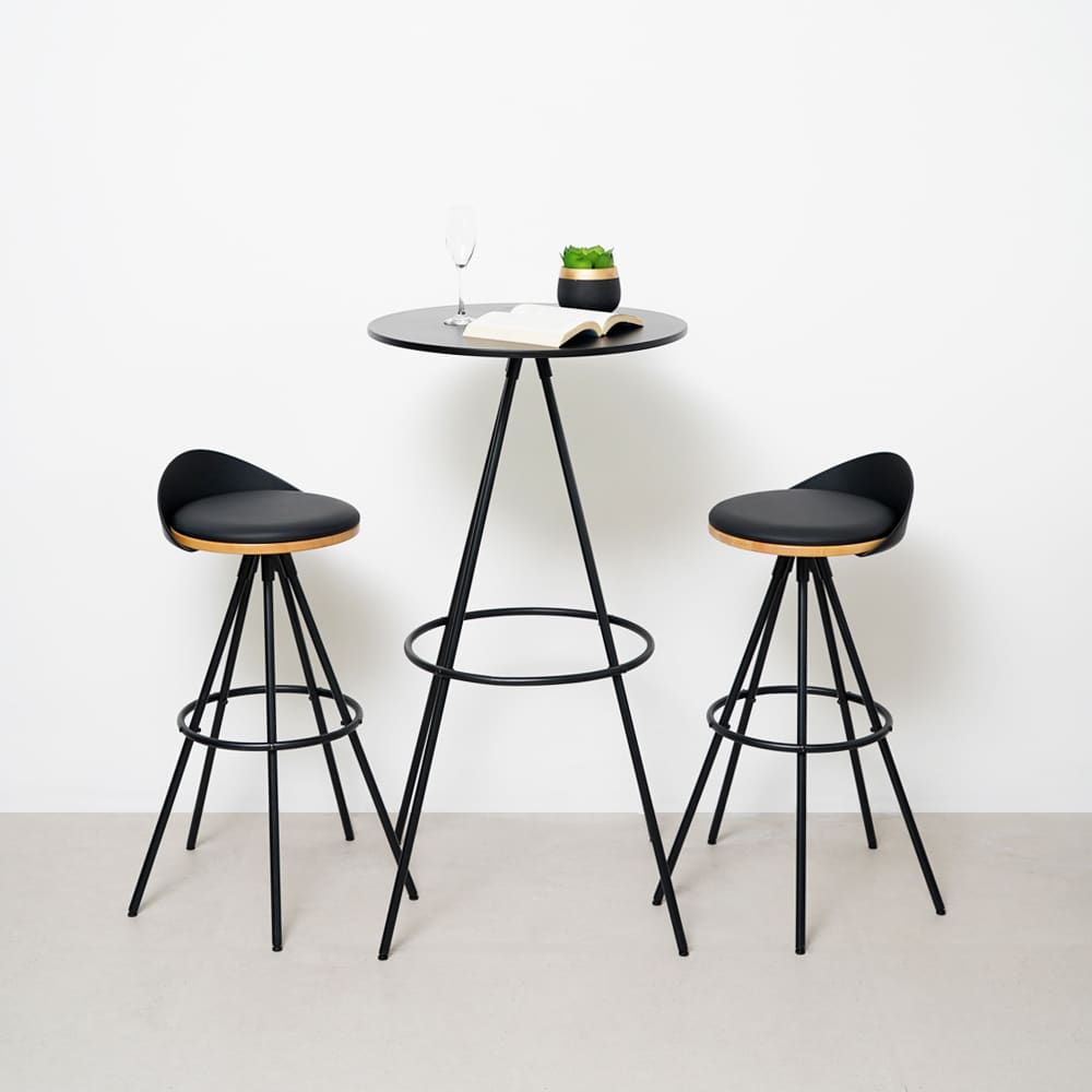 Jual Informa Davish Meja Bar Hitam Terbaik | Informa