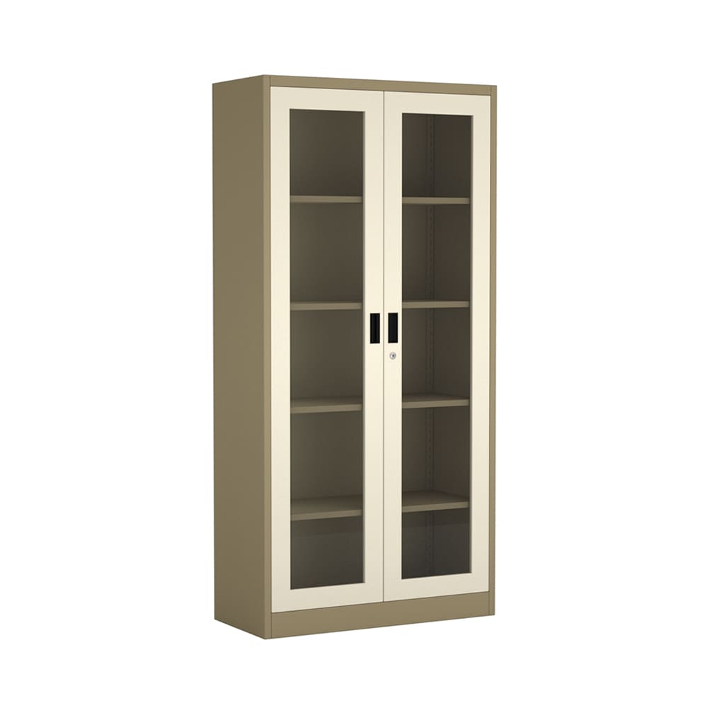 Jual Informa Kiev Lemari Arsip Kantor Metal 2 Pintu Kaca Cokelat ...